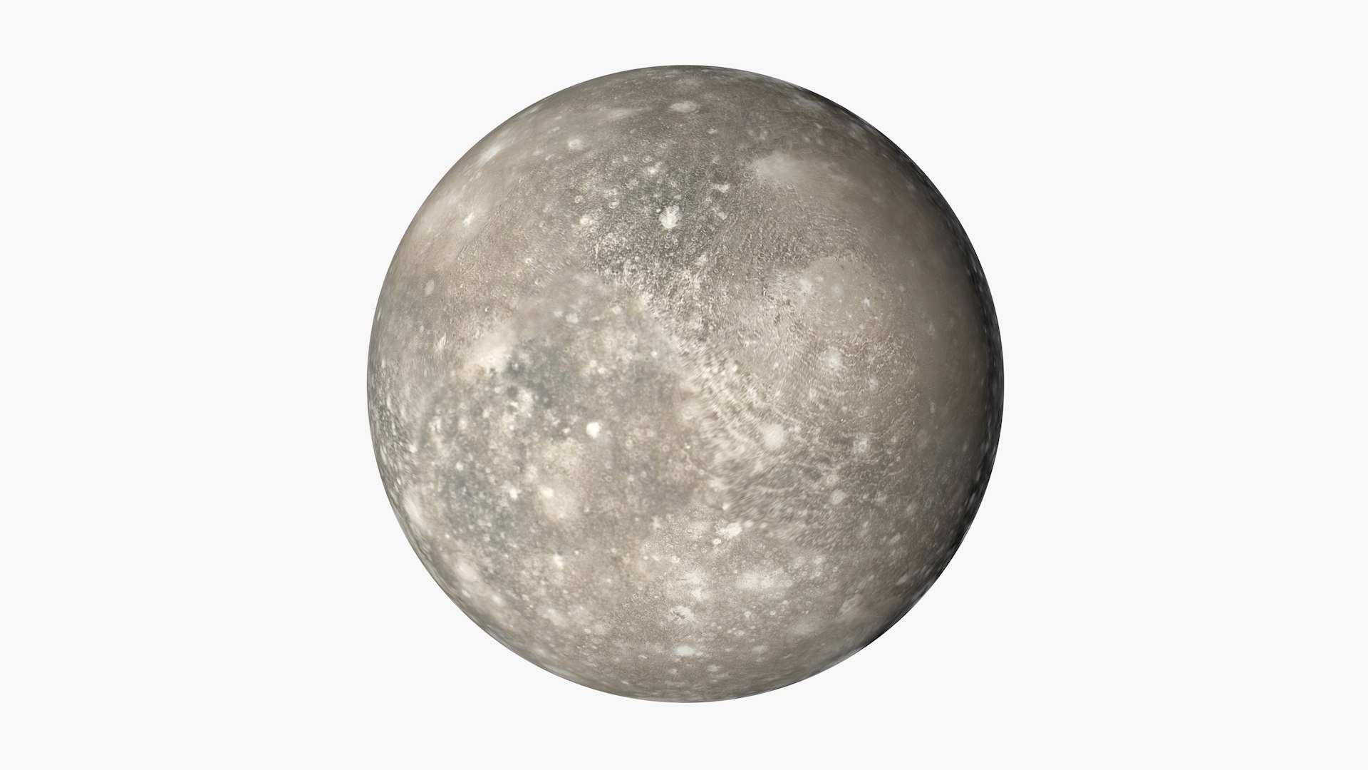 3D Realistic Callisto 8K - TurboSquid 1716956