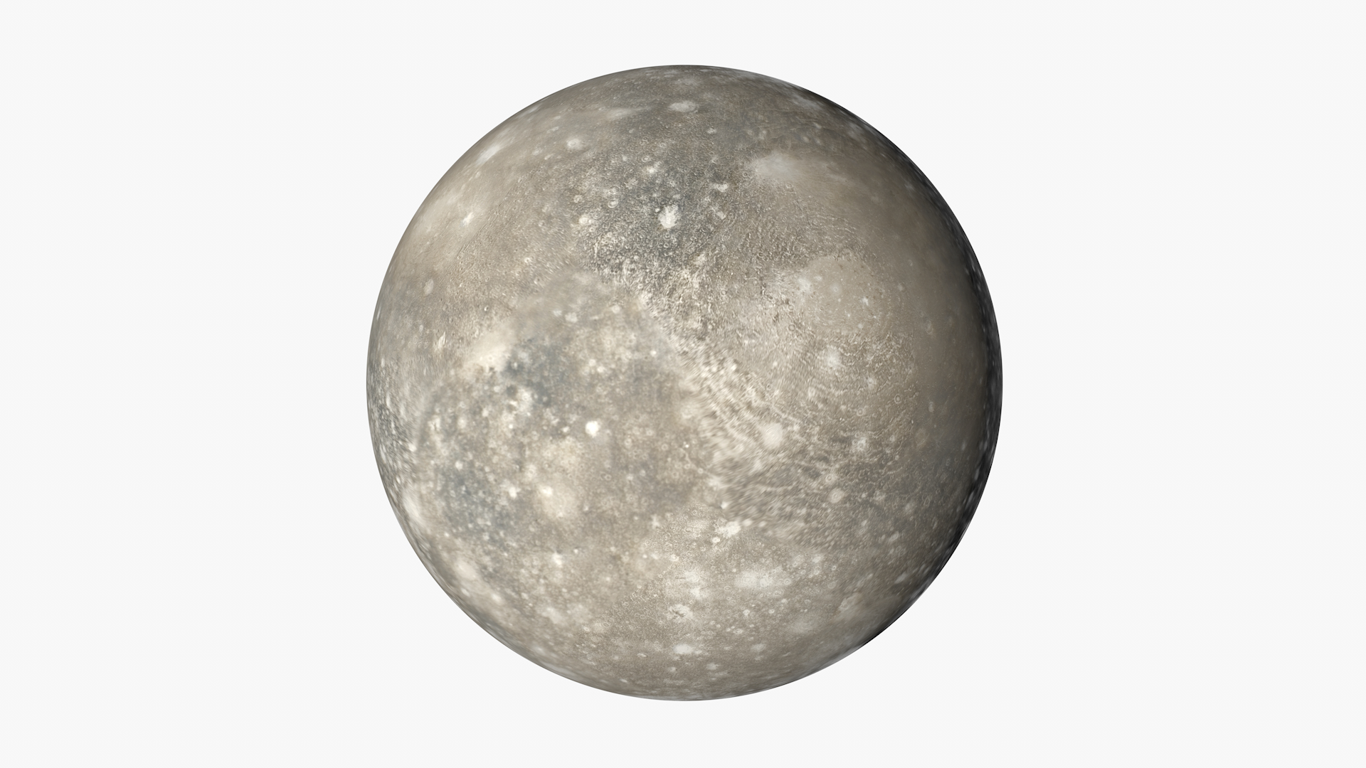 3D Realistic Callisto 8K - TurboSquid 1716956