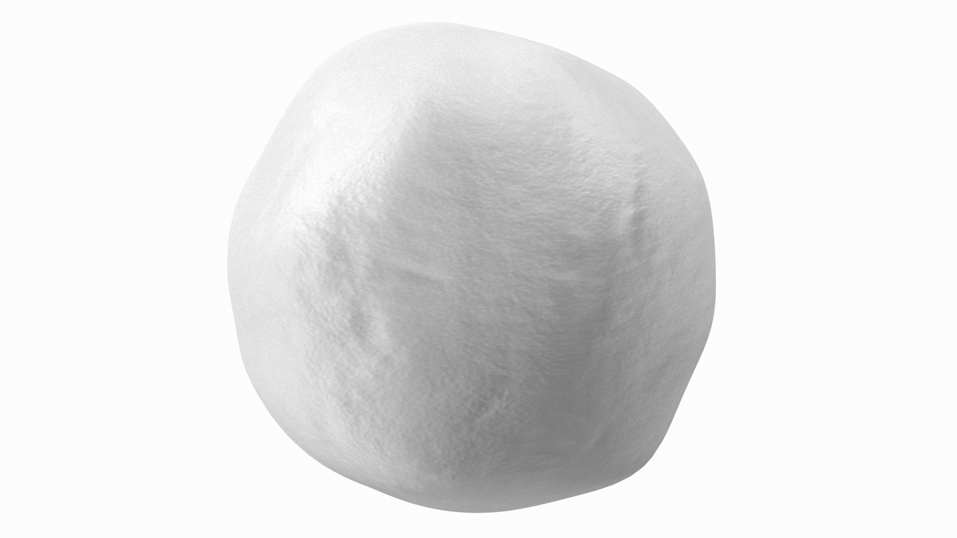 Simple Snowball 3D Model - TurboSquid 1731393