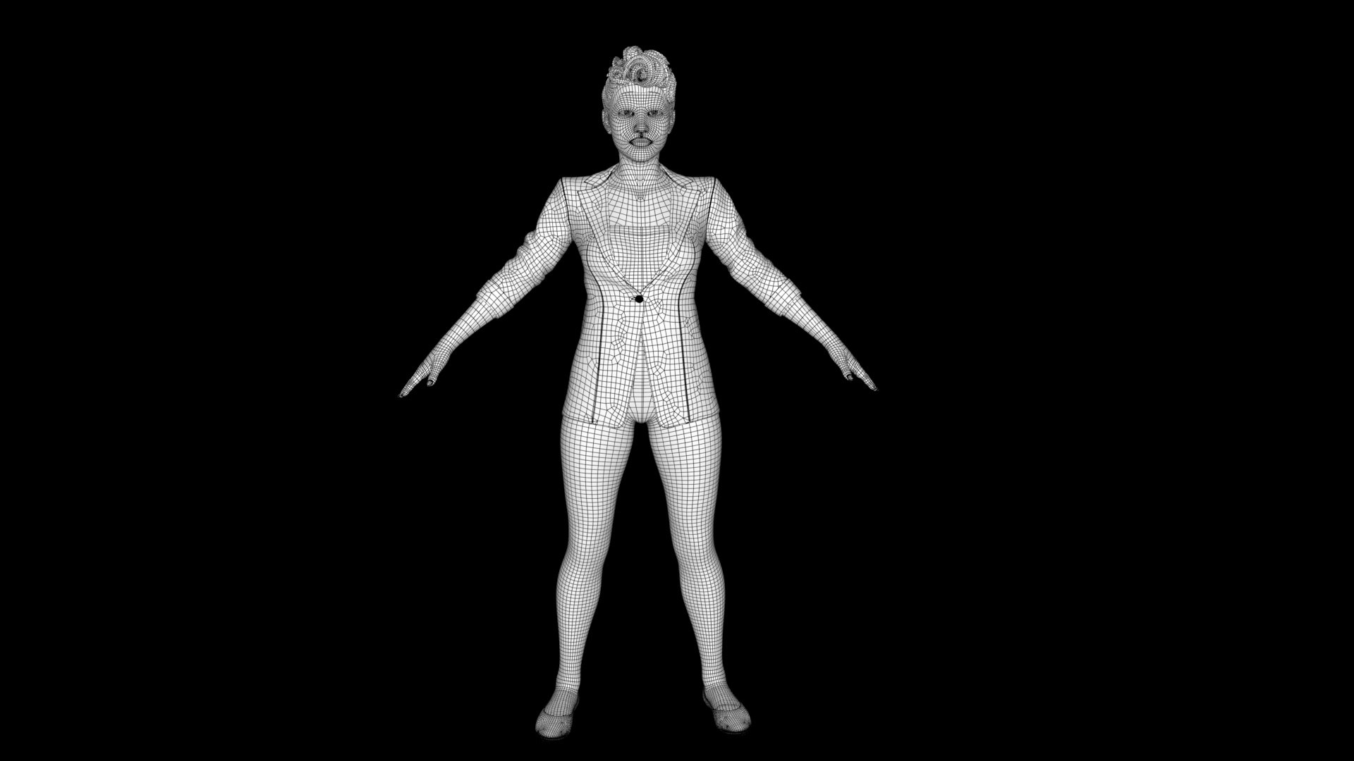 Female Rigged 3D Model - TurboSquid 1707981