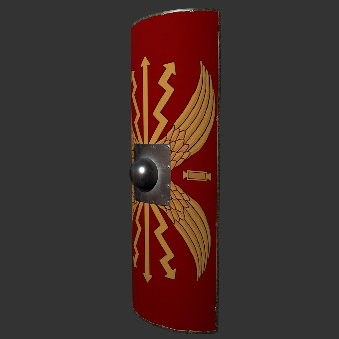 Roman Scutum 3D Model - TurboSquid 1775878