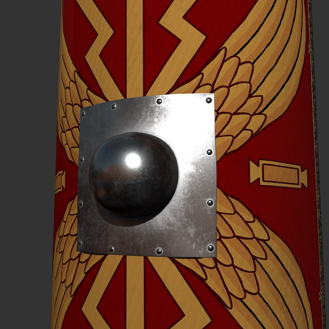 Roman Scutum 3D Model - TurboSquid 1775878