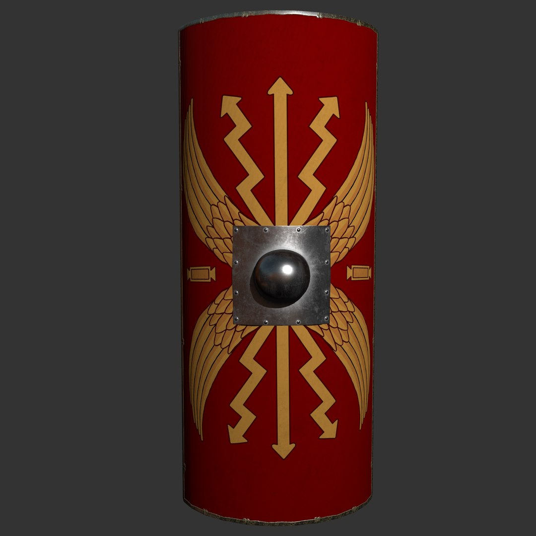 Roman Scutum 3D Model - TurboSquid 1775878