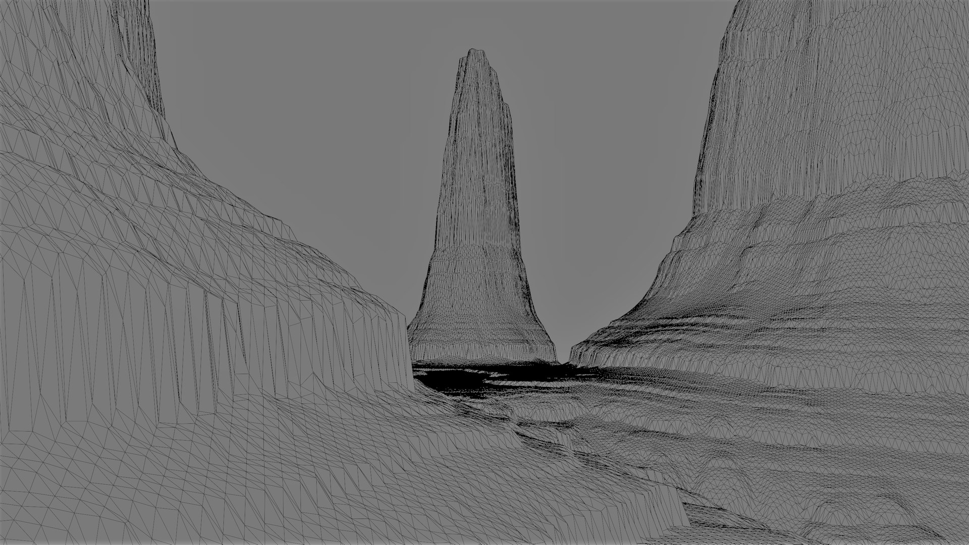 3D 8K Detailed Cliff Landscape - TurboSquid 1811964