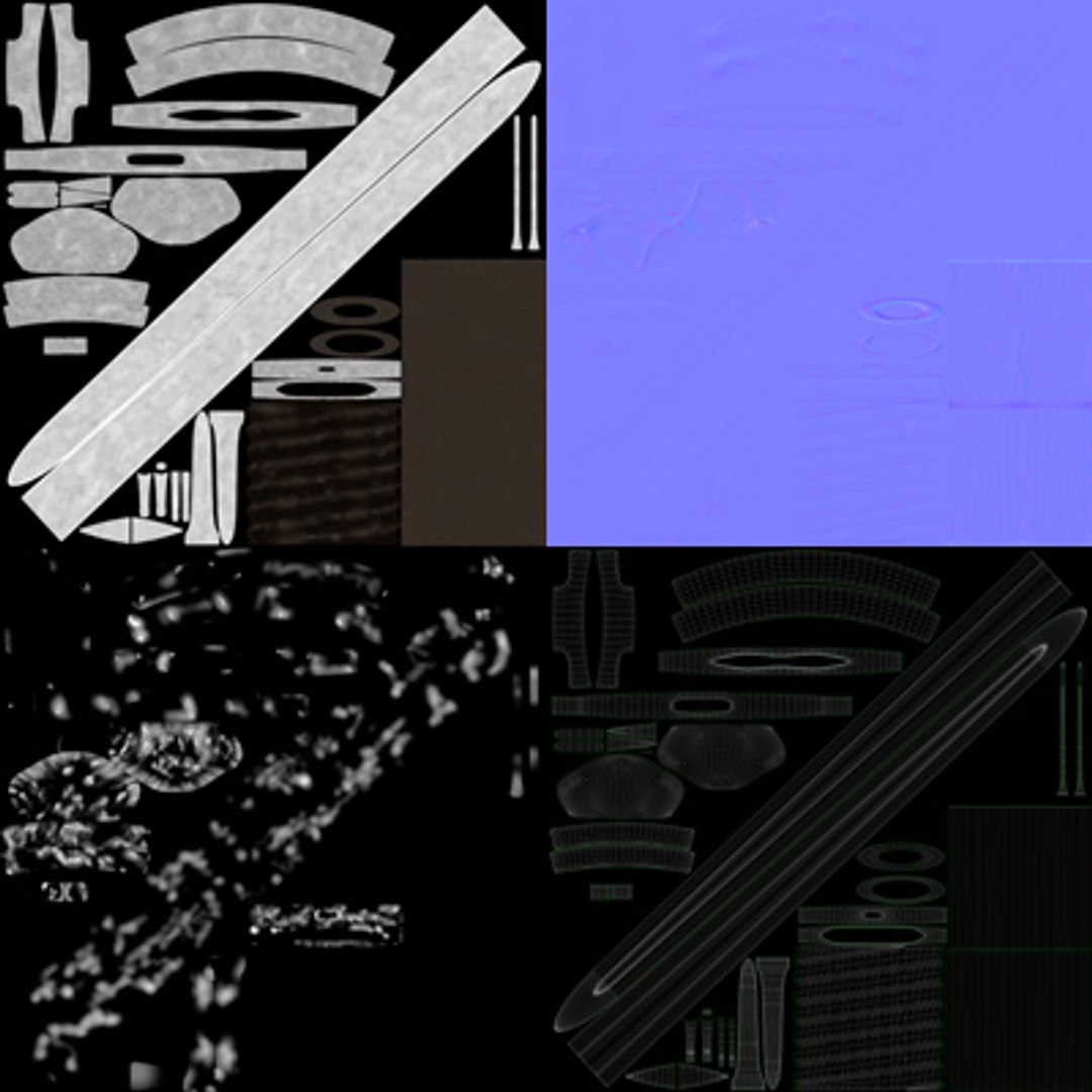 3d Historical Sword - Oakeshott