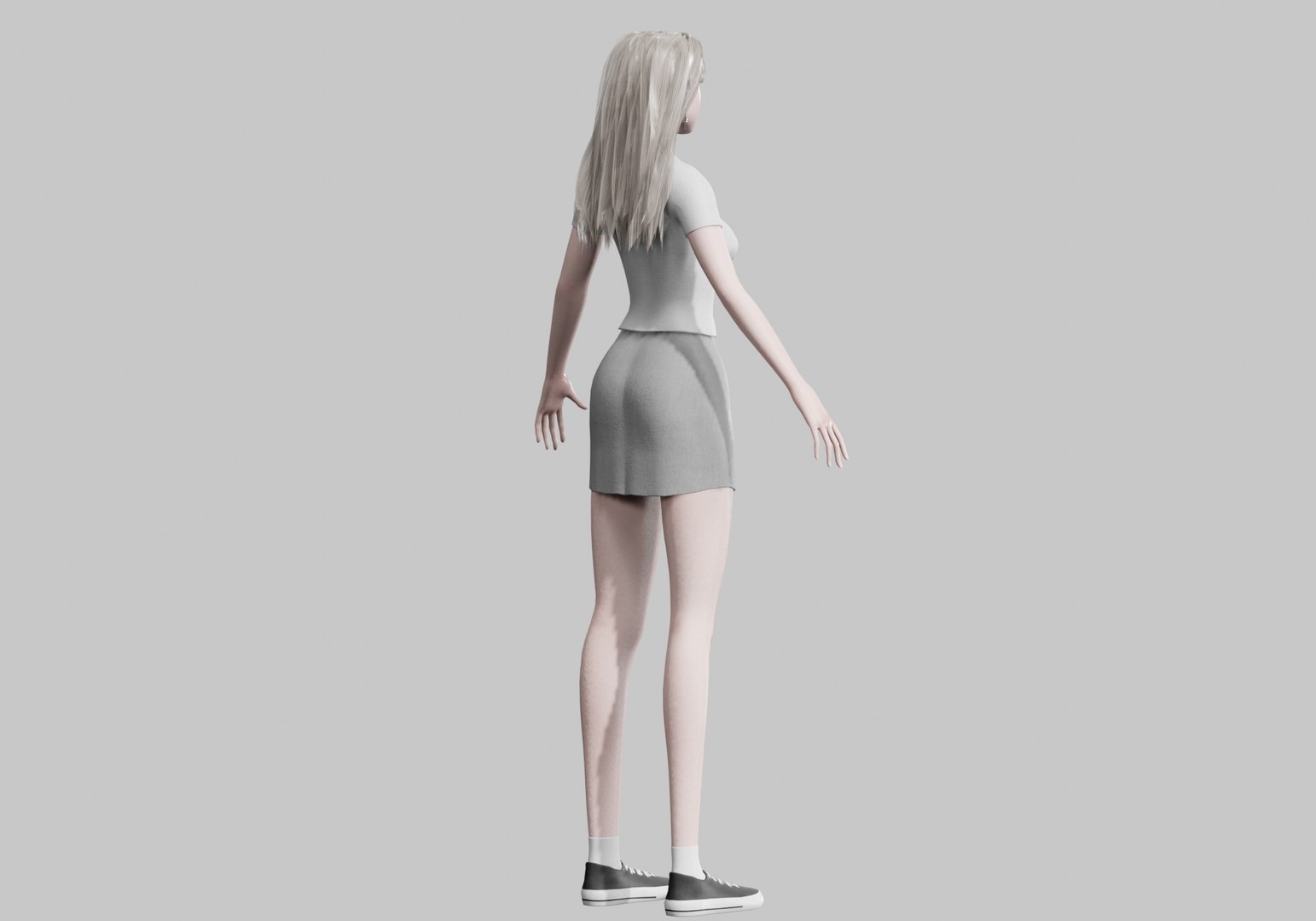 3D Model Classic Basic Woman V34758 - TurboSquid 2278717