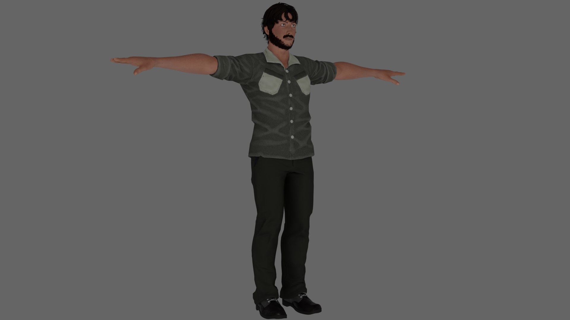 Rigged Male Character 30 3D Model - TurboSquid 1815570