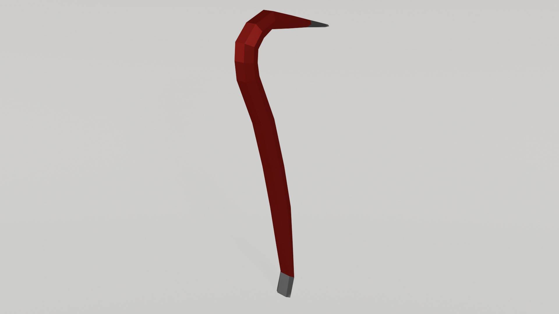 Free Crowbar Low Poly Model - TurboSquid 2296308
