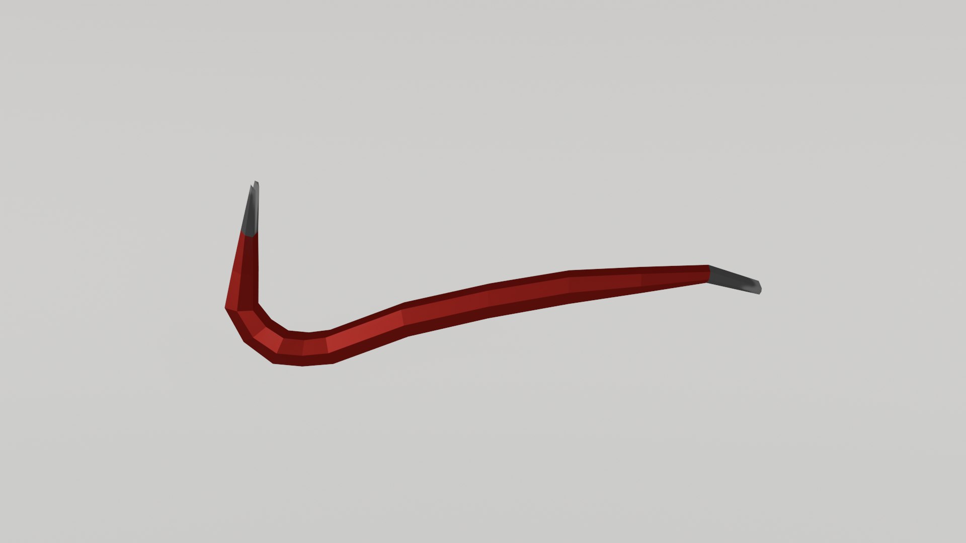 Free Crowbar Low Poly Model - TurboSquid 2296308