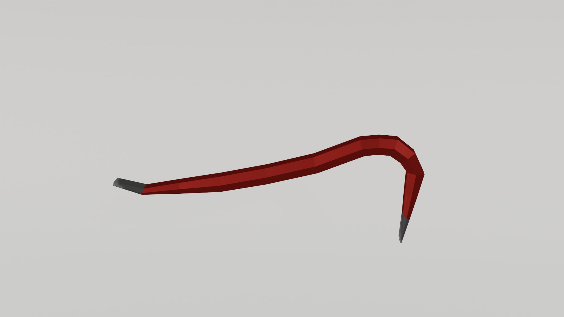 Free Crowbar Low Poly Model - TurboSquid 2296308