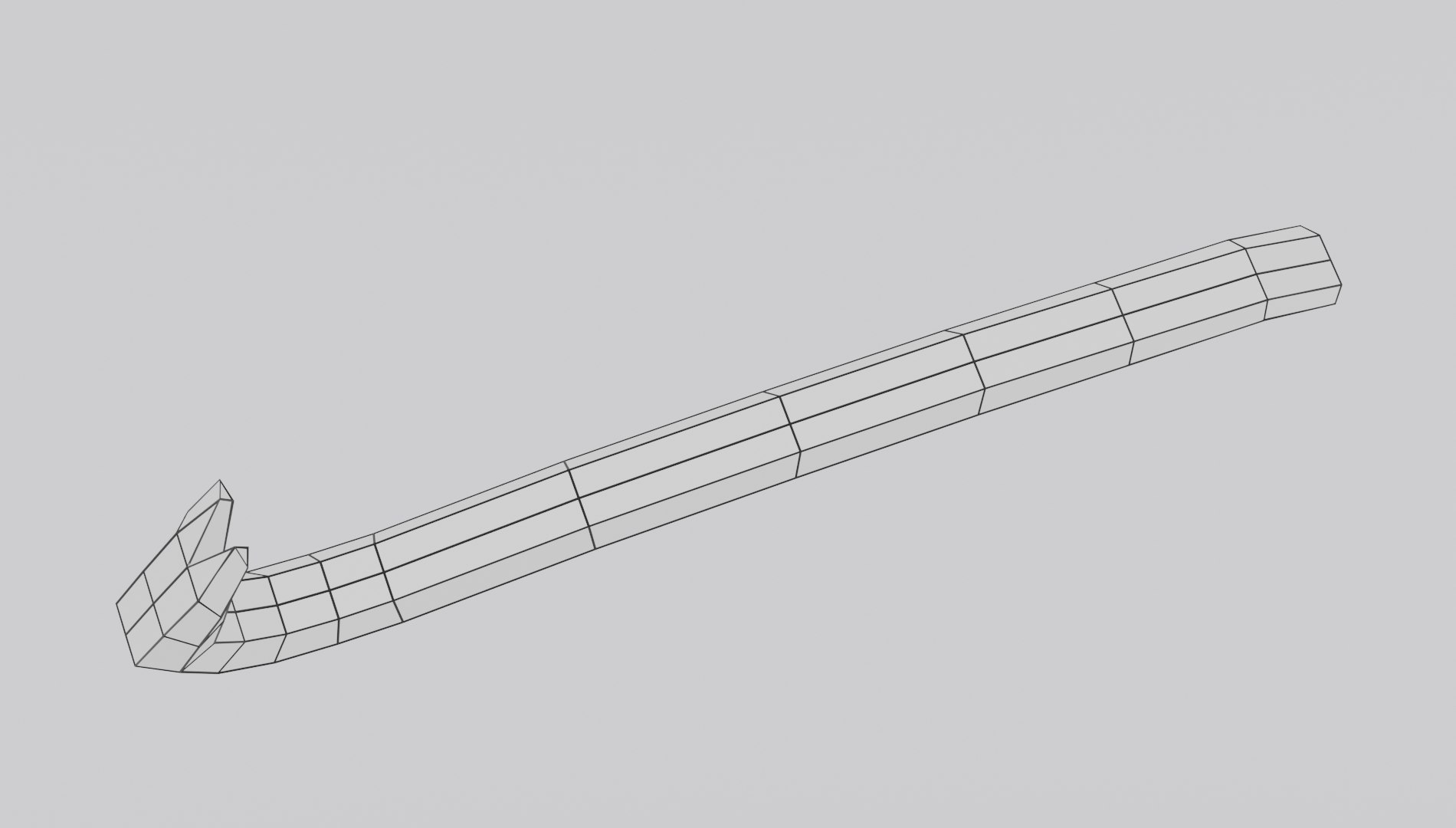 Free Crowbar Low Poly Model - TurboSquid 2296308