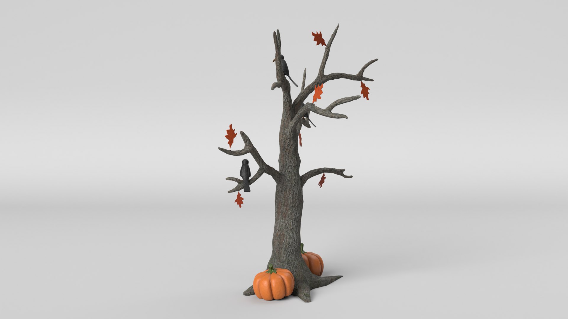 3D Spooky Tree - TurboSquid 1617635