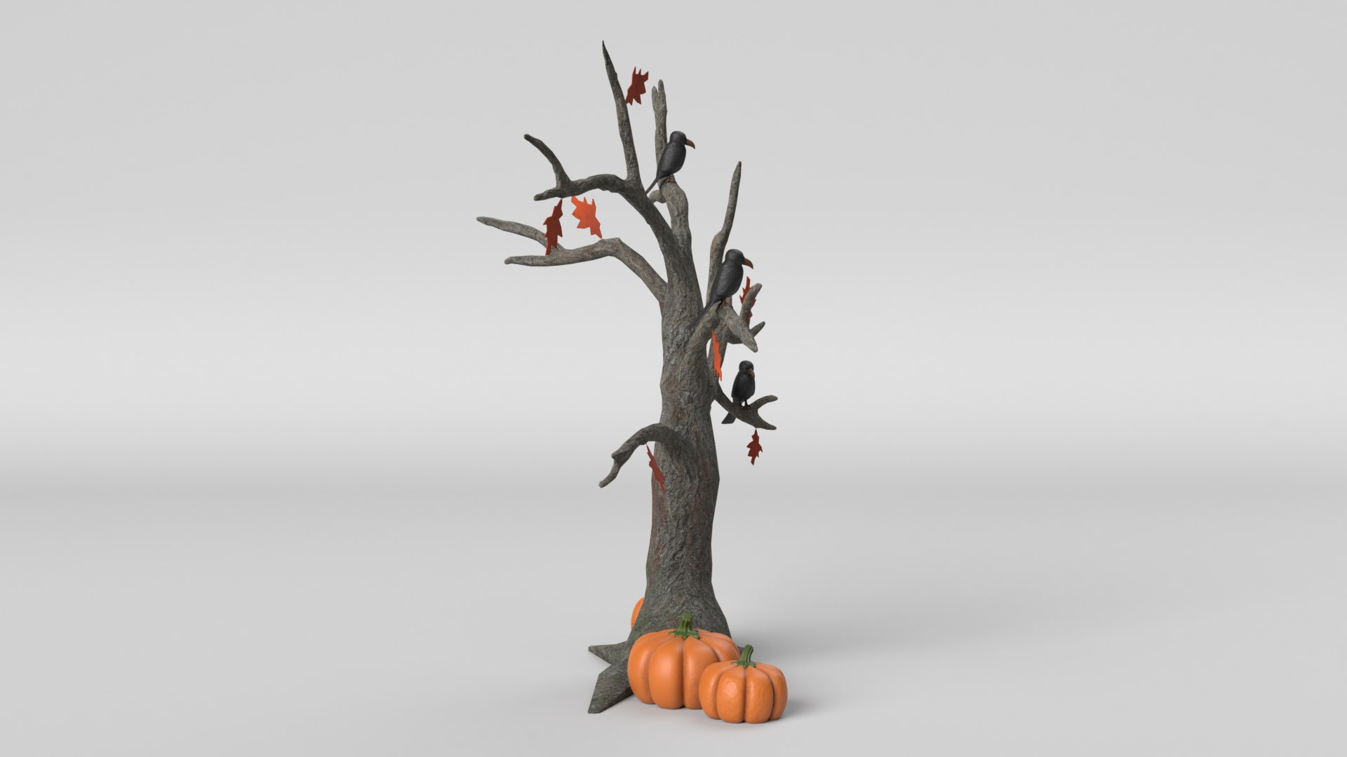 3D Spooky Tree - TurboSquid 1617635
