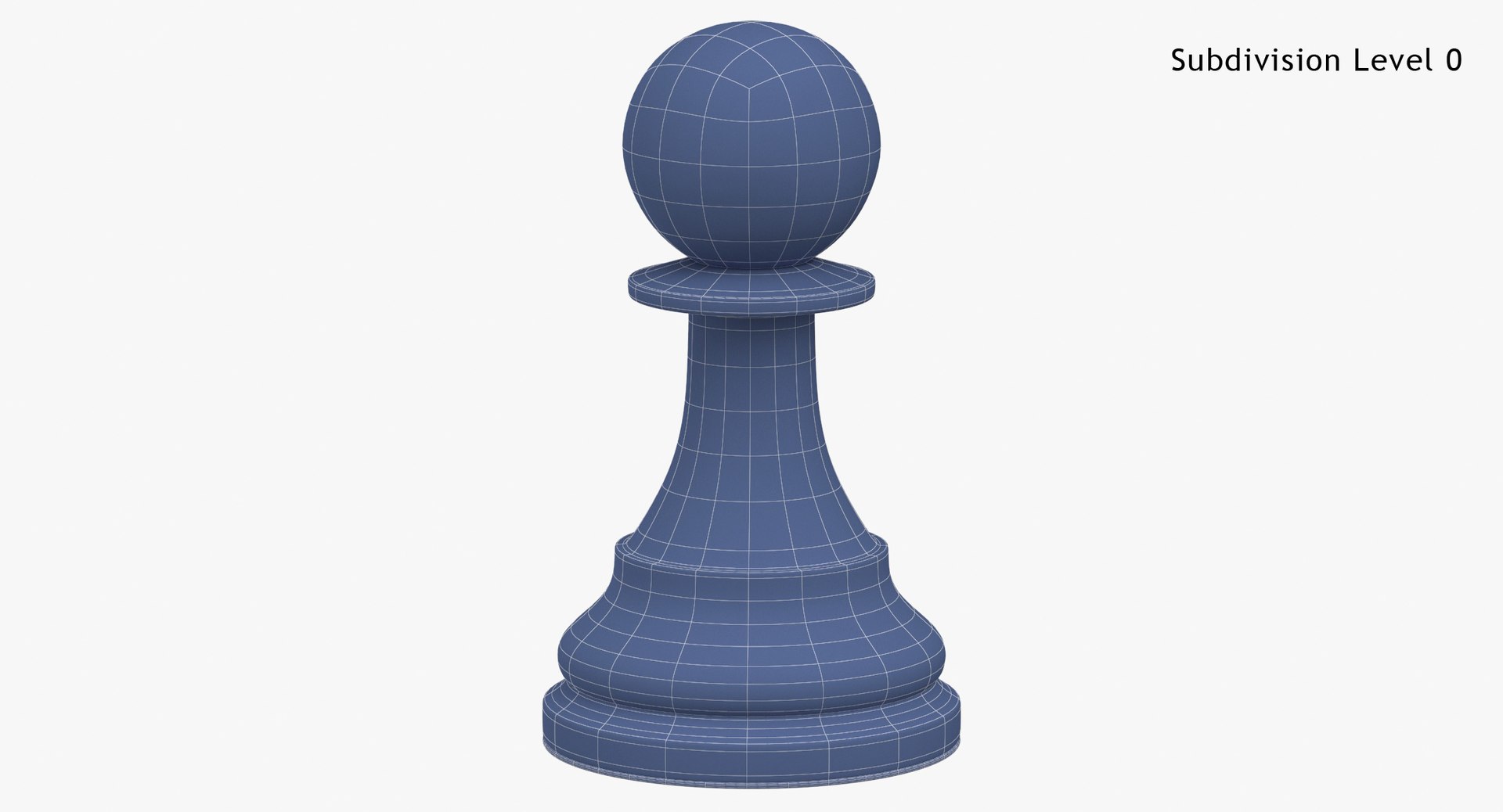 Chess Piece 02 Pawn 3D - TurboSquid 1598584