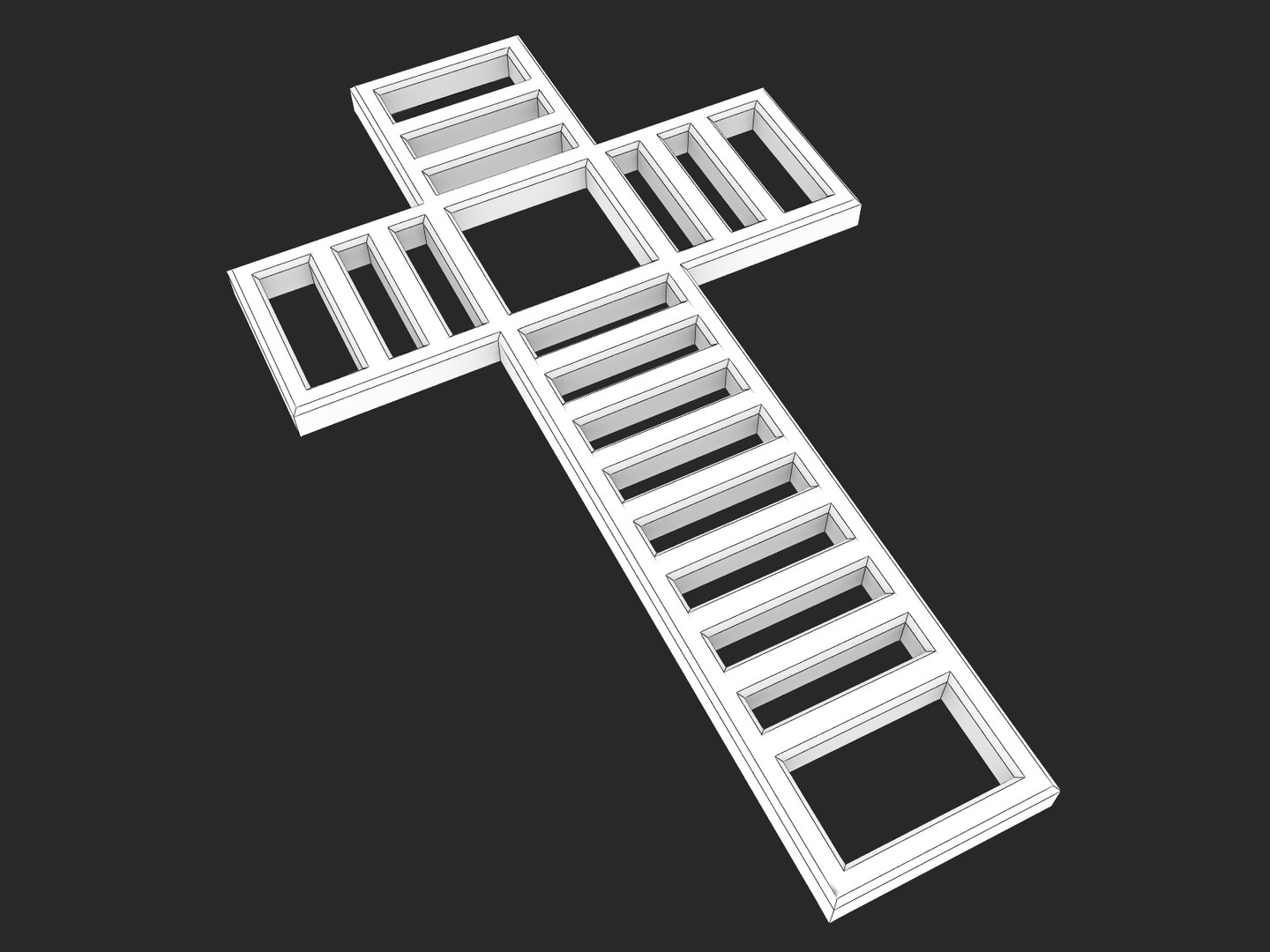 3D Cross Model - TurboSquid 1474765