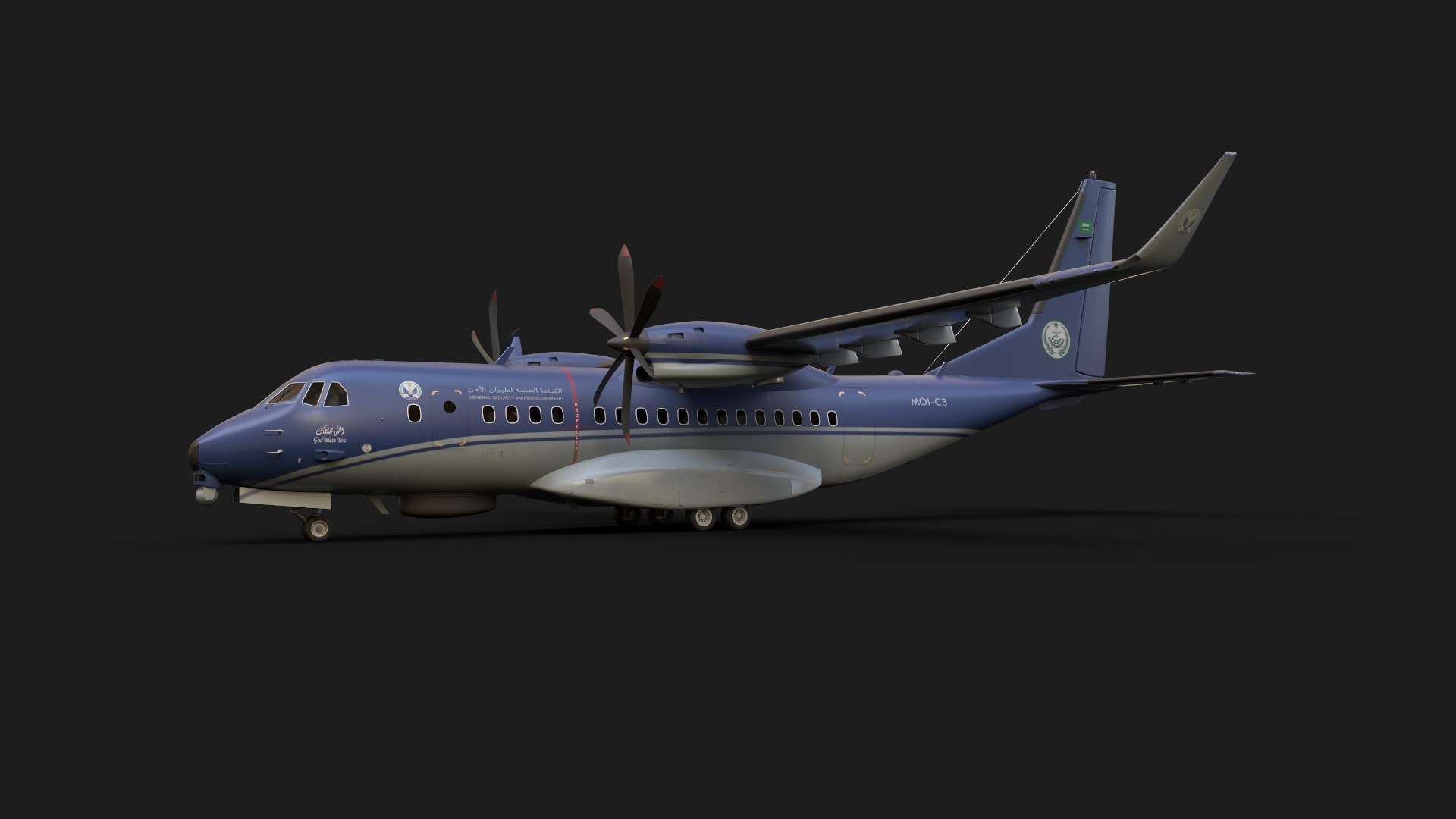 3D EADS CASA C-295 - TurboSquid 1994702