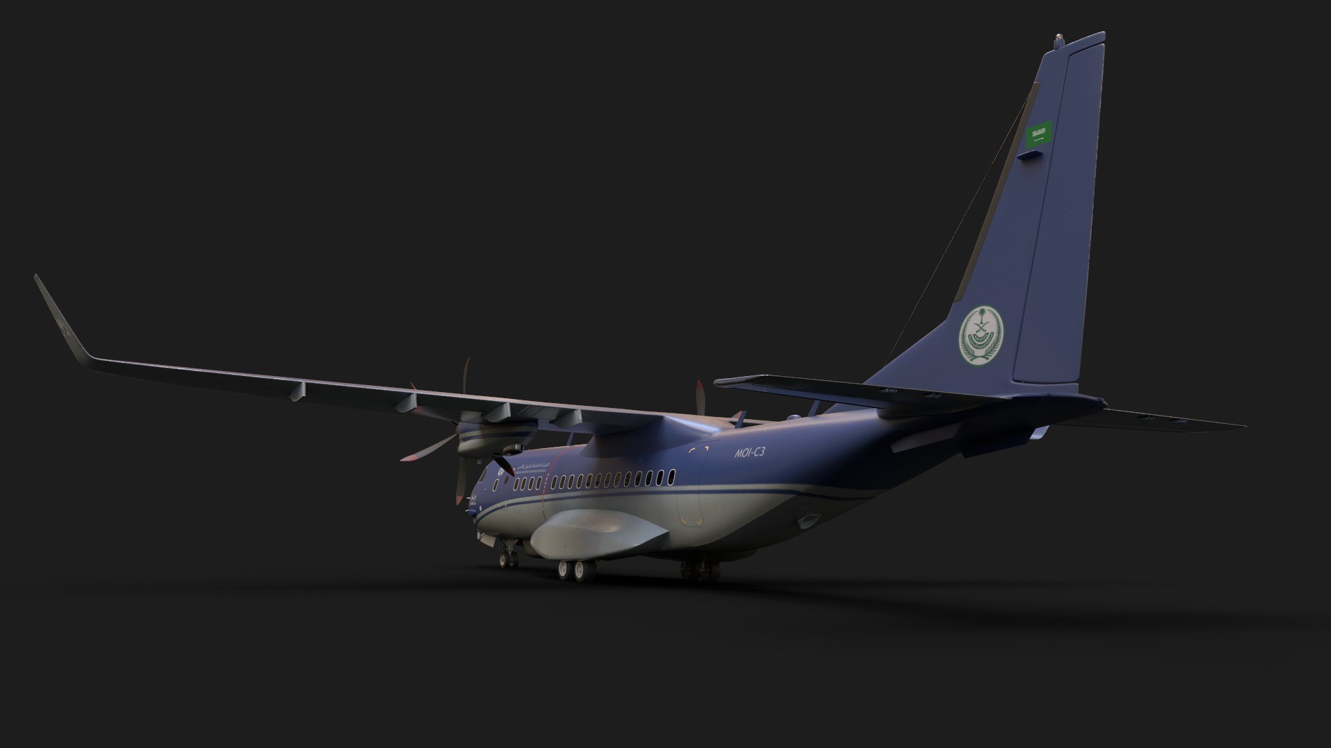 3D EADS CASA C-295 - TurboSquid 1994702