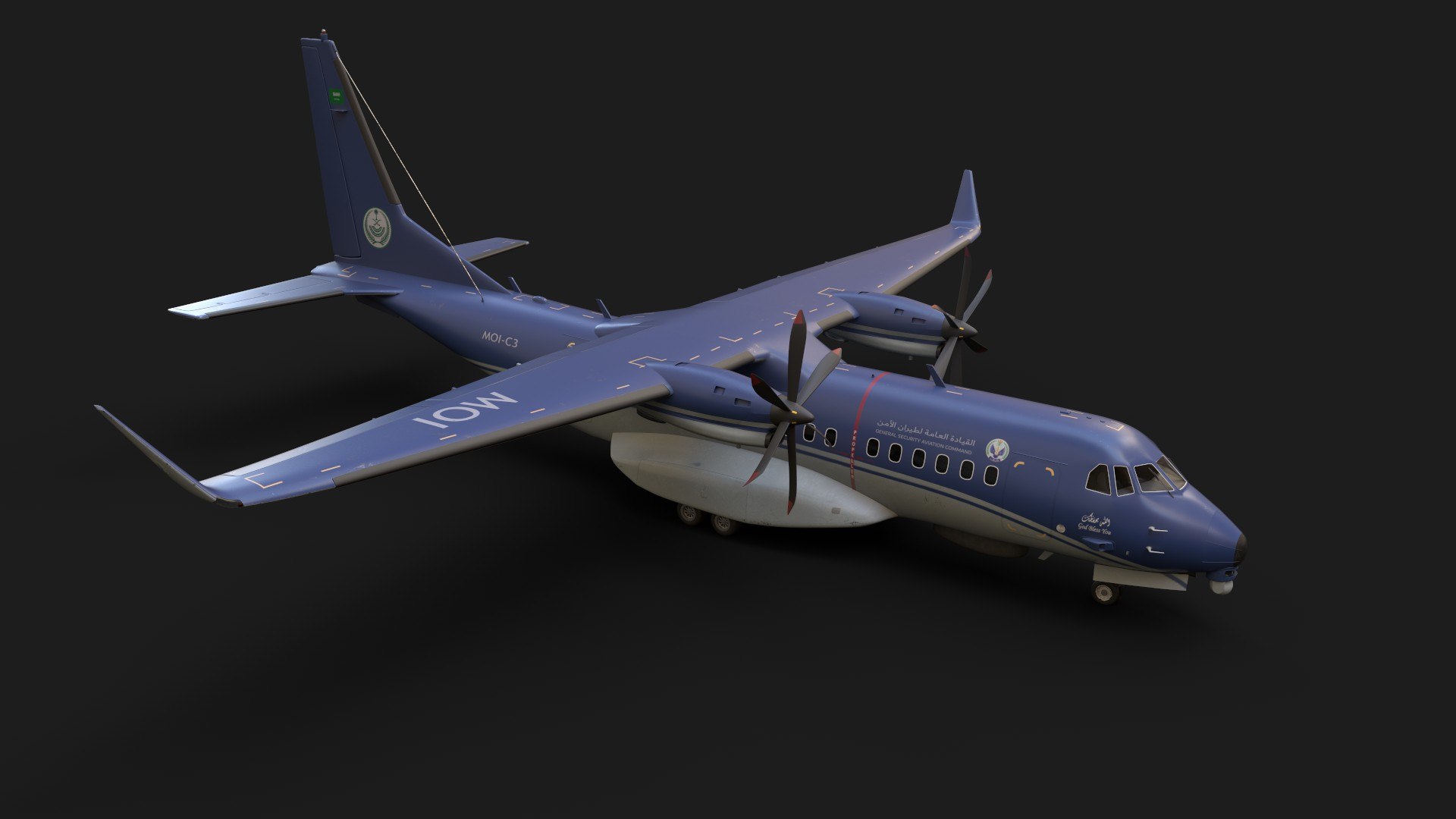 3D EADS CASA C-295 - TurboSquid 1994702