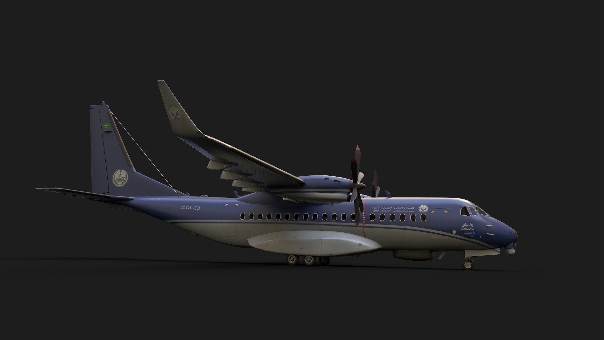 3D EADS CASA C-295 - TurboSquid 1994702