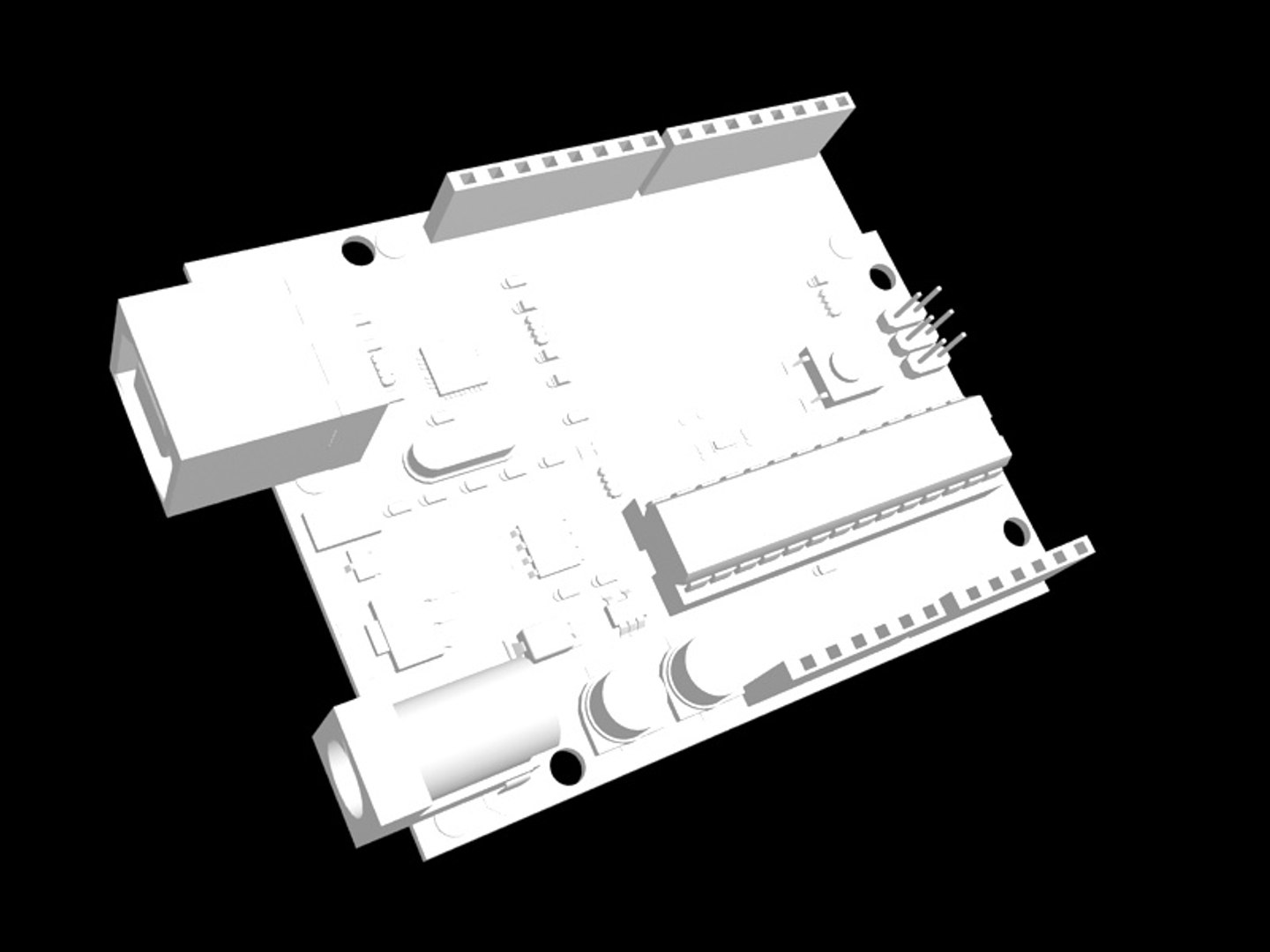 3D Arduino Model - TurboSquid 1197165