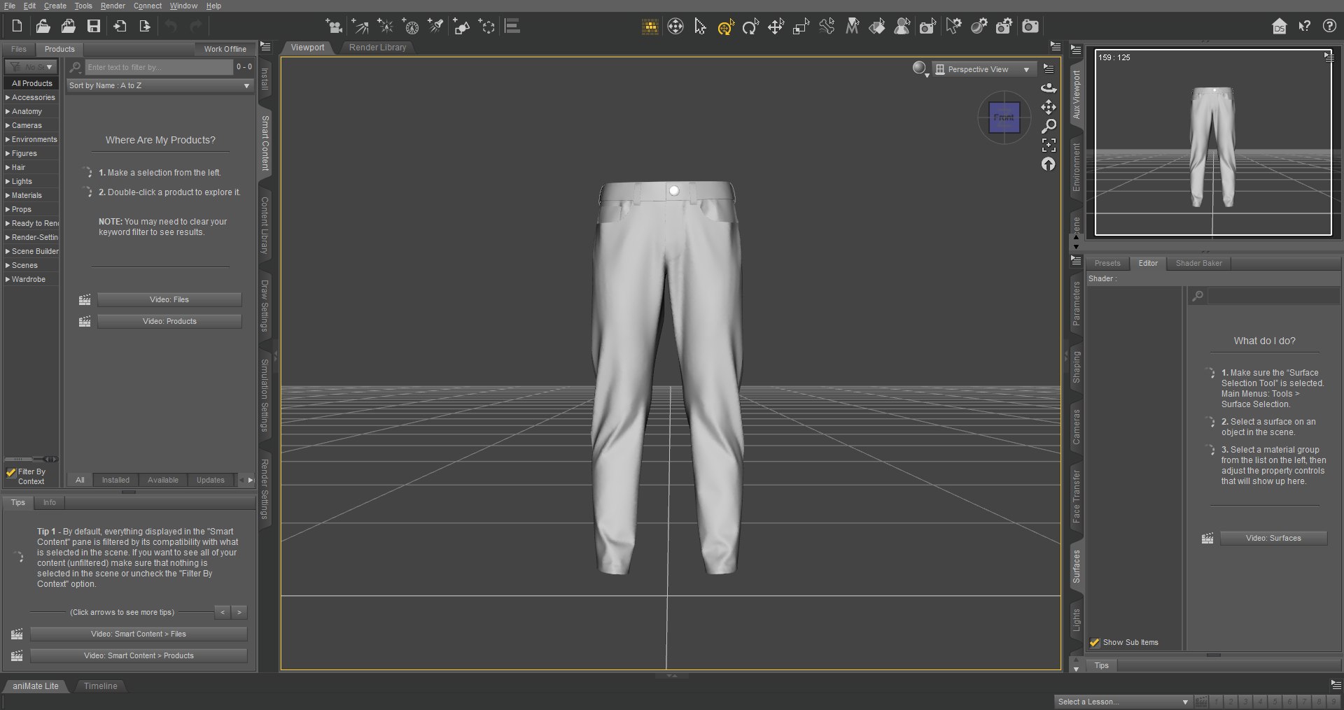 Men Pants Design 3D - TurboSquid 2015777