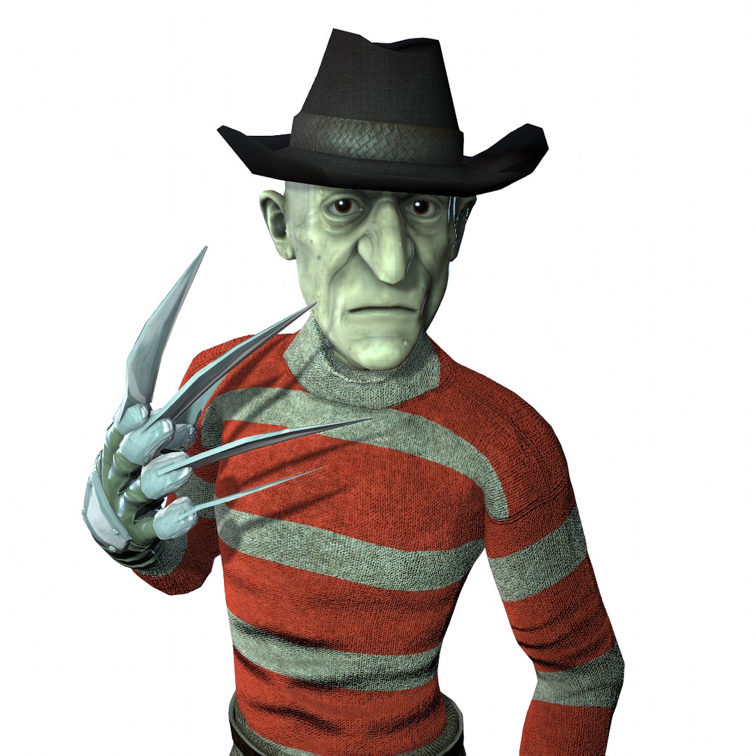 Freddy Krueger 3D - TurboSquid 2243628