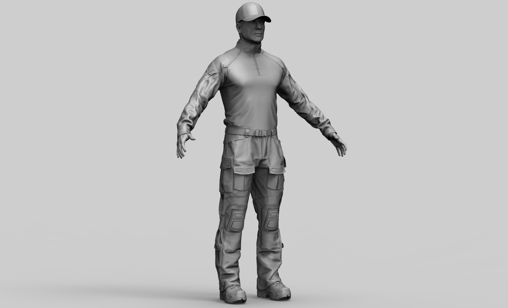Special Force Soldier 1 3D Model - TurboSquid 1389567