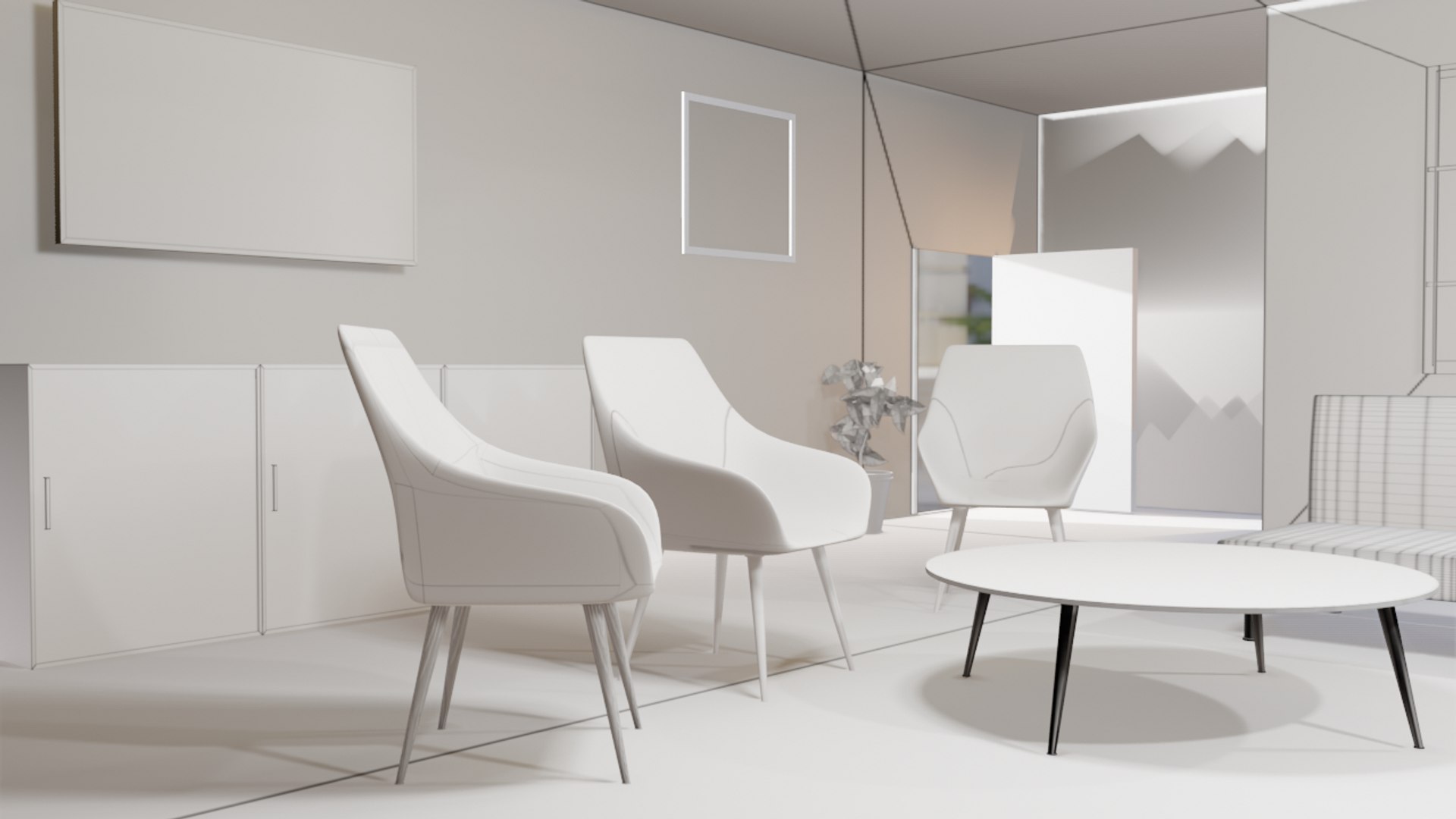 Living Room Interior 3D Model - TurboSquid 1574838