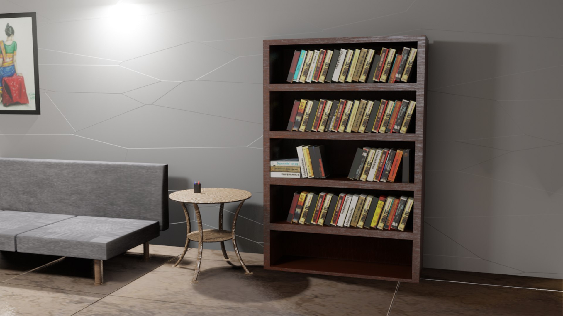 Living Room Interior 3D Model - TurboSquid 1574838