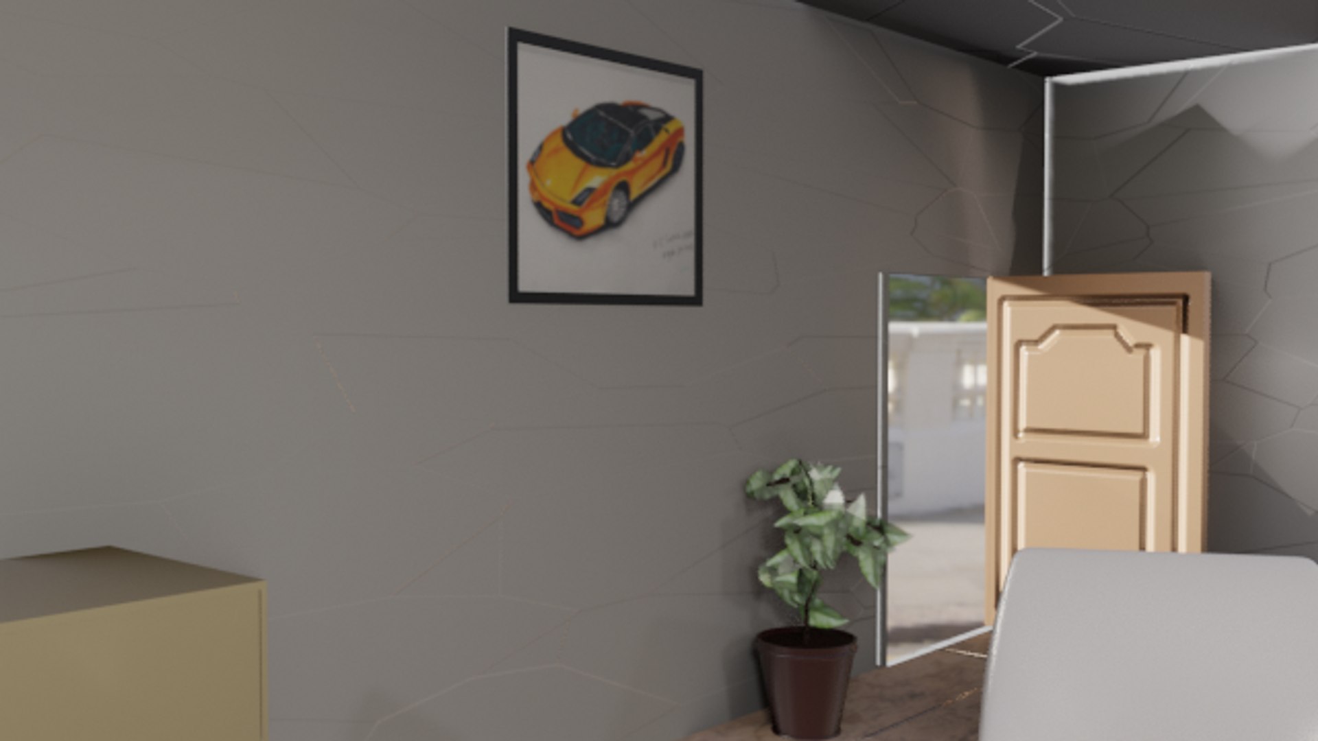 Living Room Interior 3D Model - TurboSquid 1574838