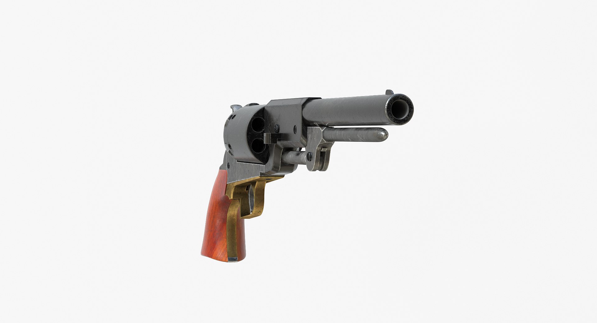 3d Colt Walker Model