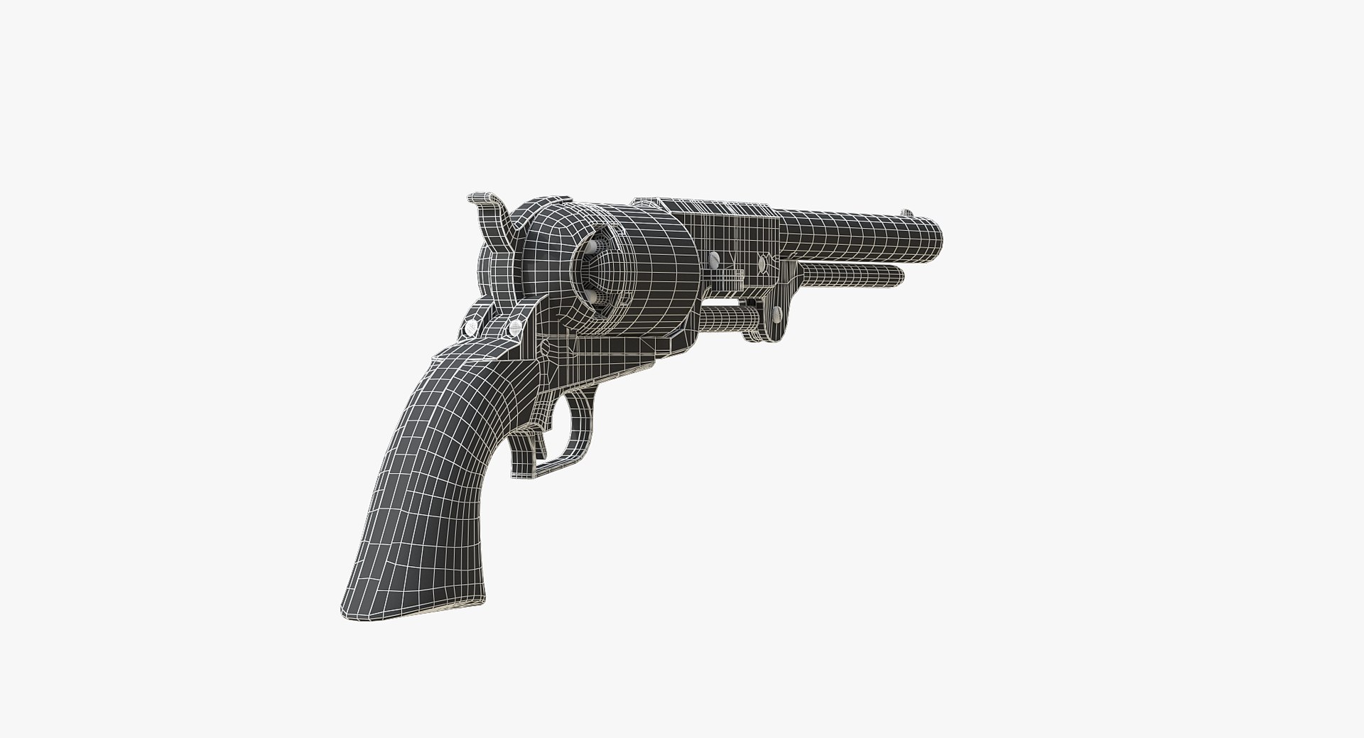 3d Colt Walker Model