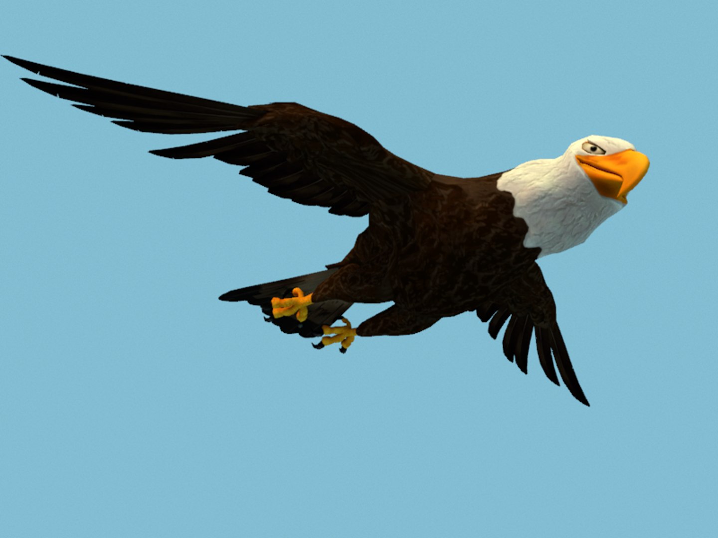 Eagle 3D Model - TurboSquid 1380825