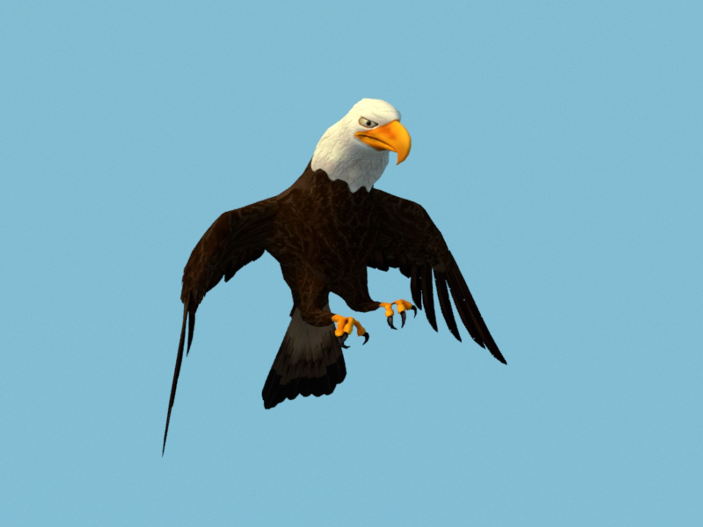 Eagle 3D Model - TurboSquid 1380825