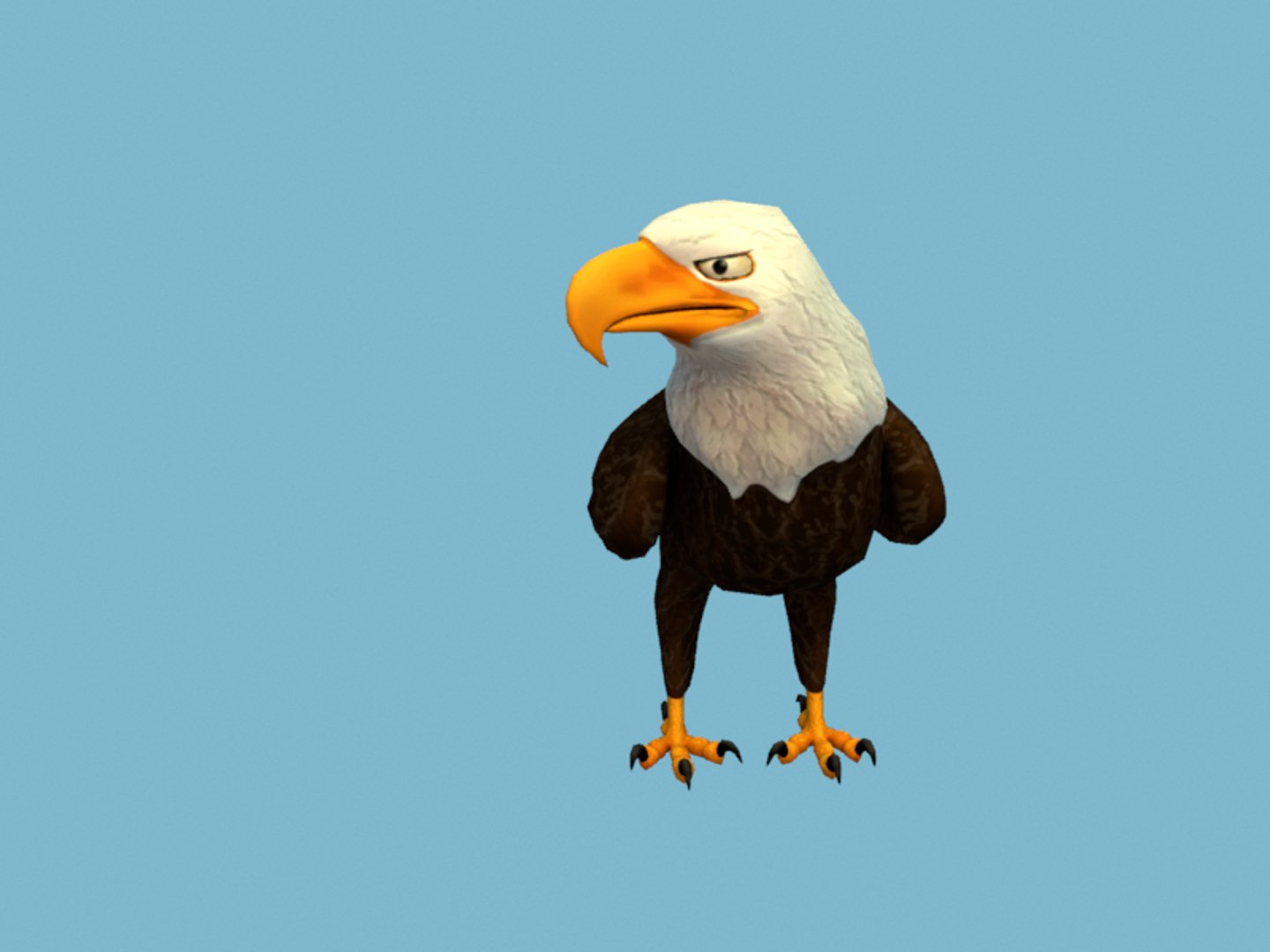 Eagle 3D Model - TurboSquid 1380825