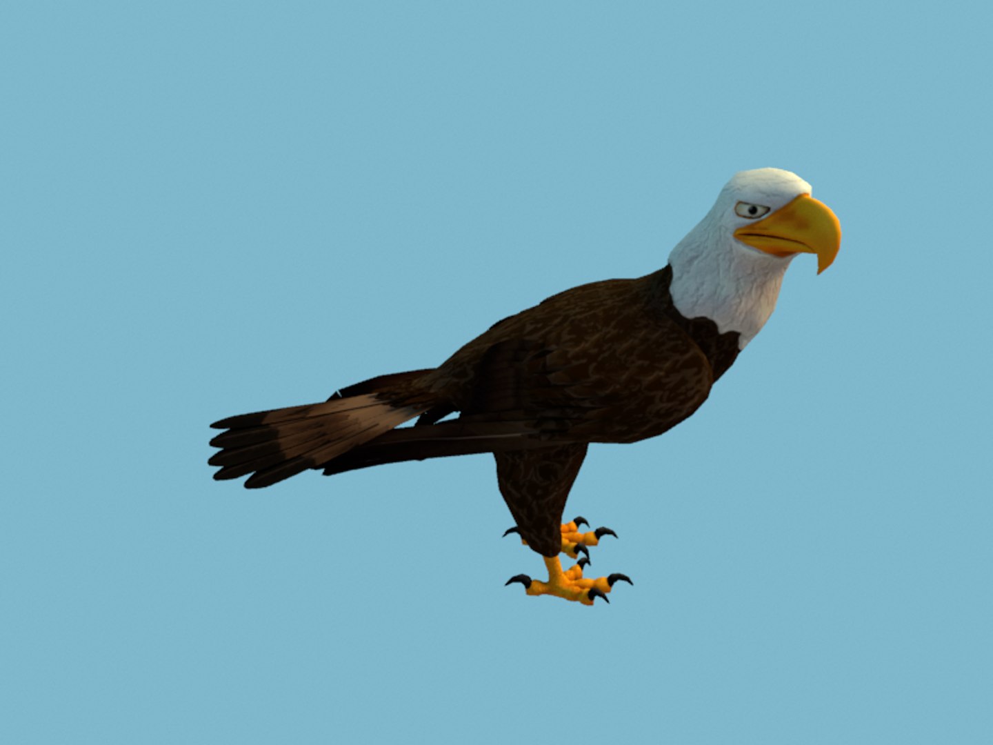 Eagle 3D Model - TurboSquid 1380825