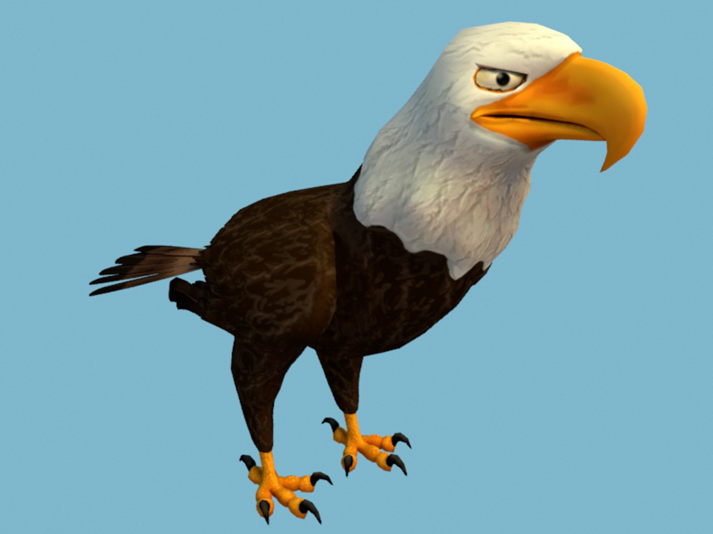 Eagle 3D Model - TurboSquid 1380825