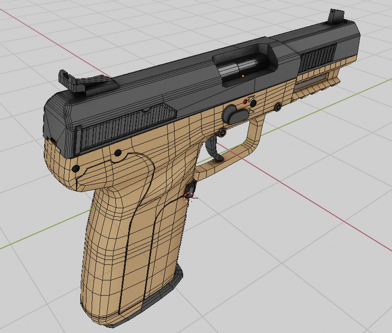 3D Model Fn Five-seven - TurboSquid 1539724