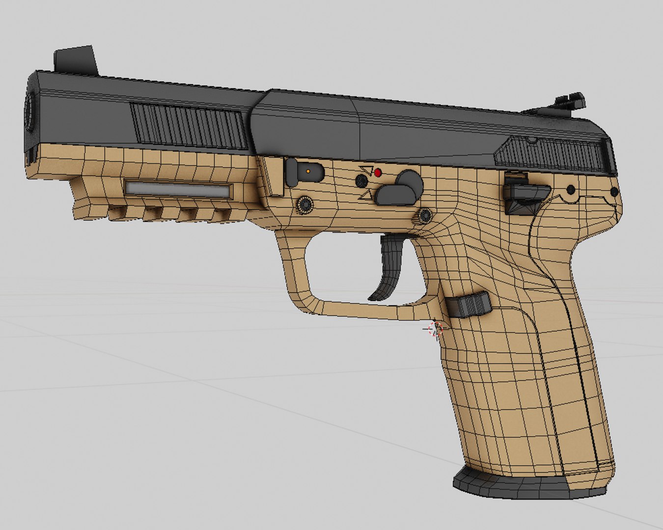 3D Model Fn Five-seven - TurboSquid 1539724