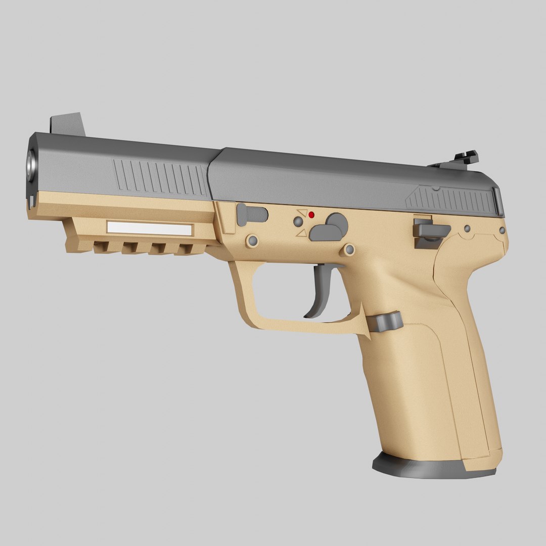 3D Model Fn Five-seven - TurboSquid 1539724