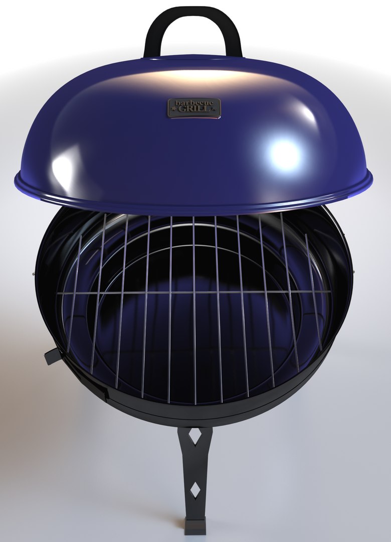 3d model grill interior
