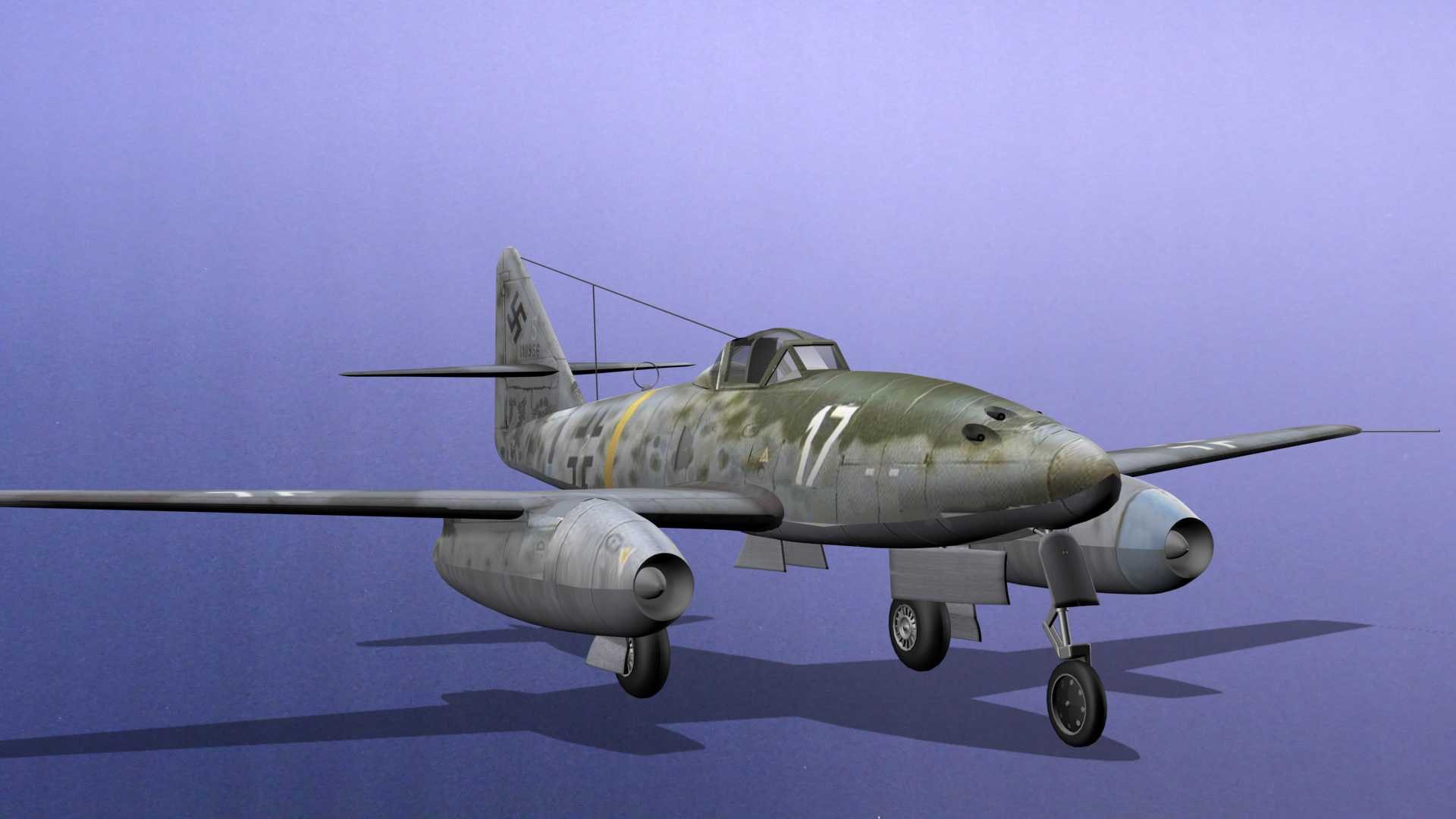 Messerschmitt 262 3D - TurboSquid 1225409