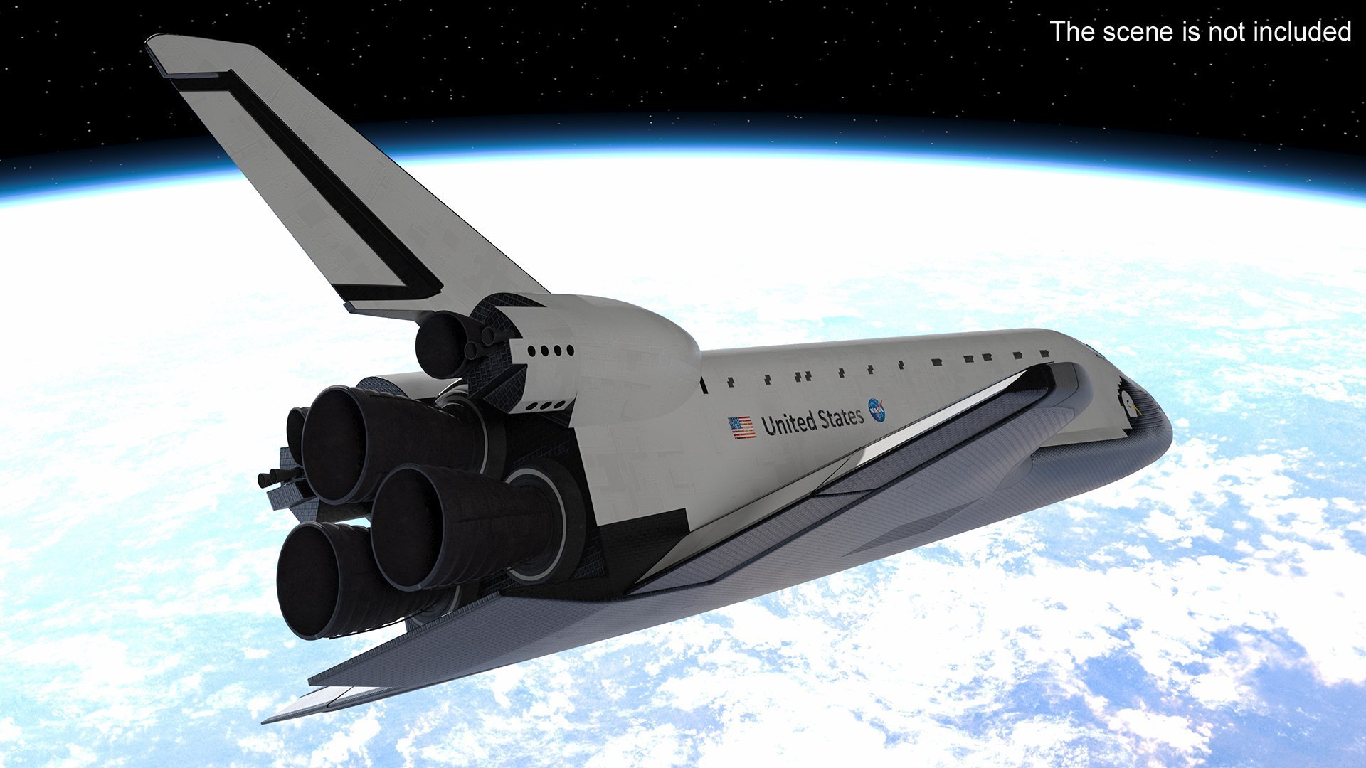 Space Shuttles Rigged For Cinema 4D Collection 3D - TurboSquid 2513999