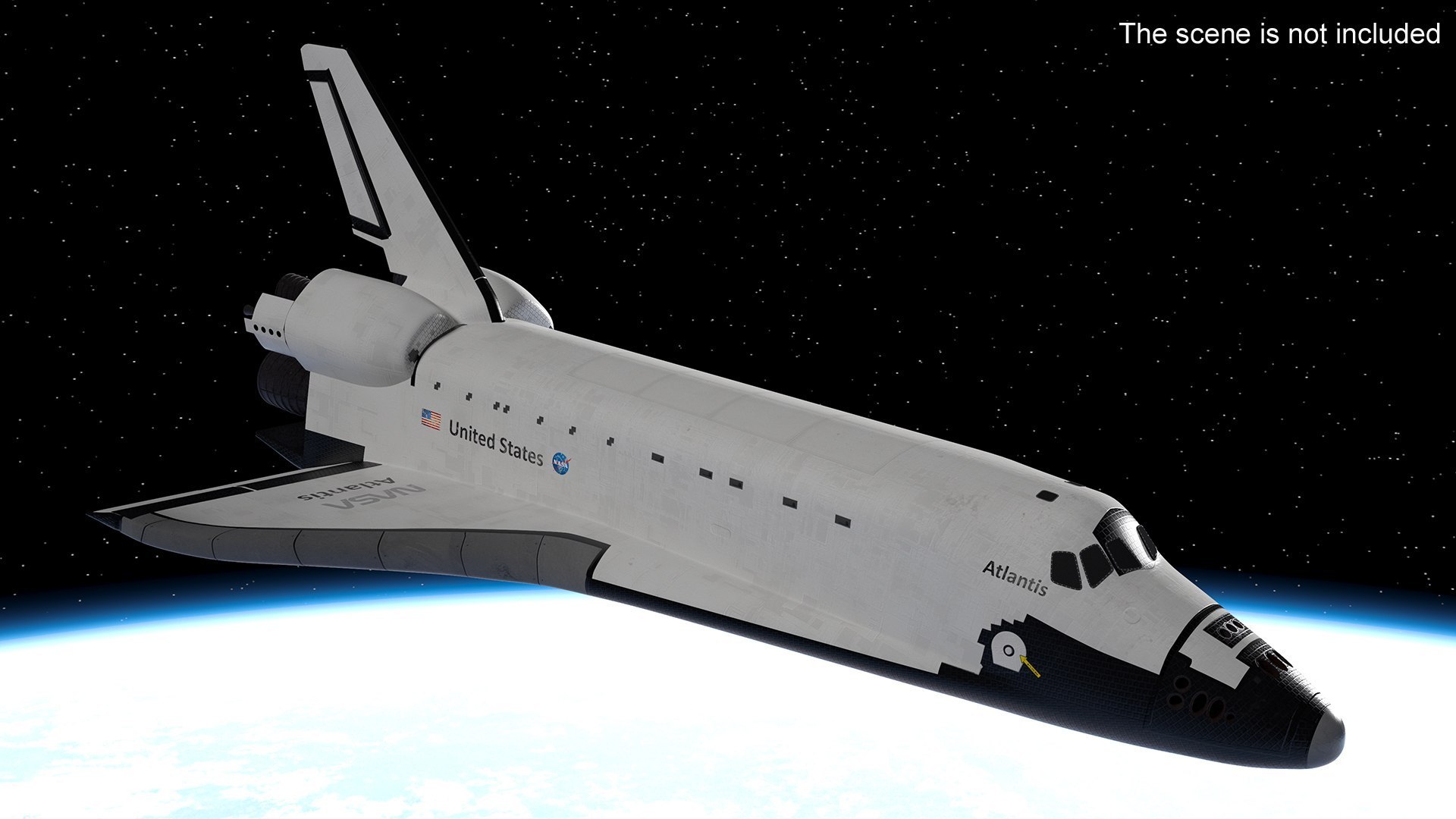 Space Shuttles Rigged For Cinema 4D Collection 3D - TurboSquid 2513999