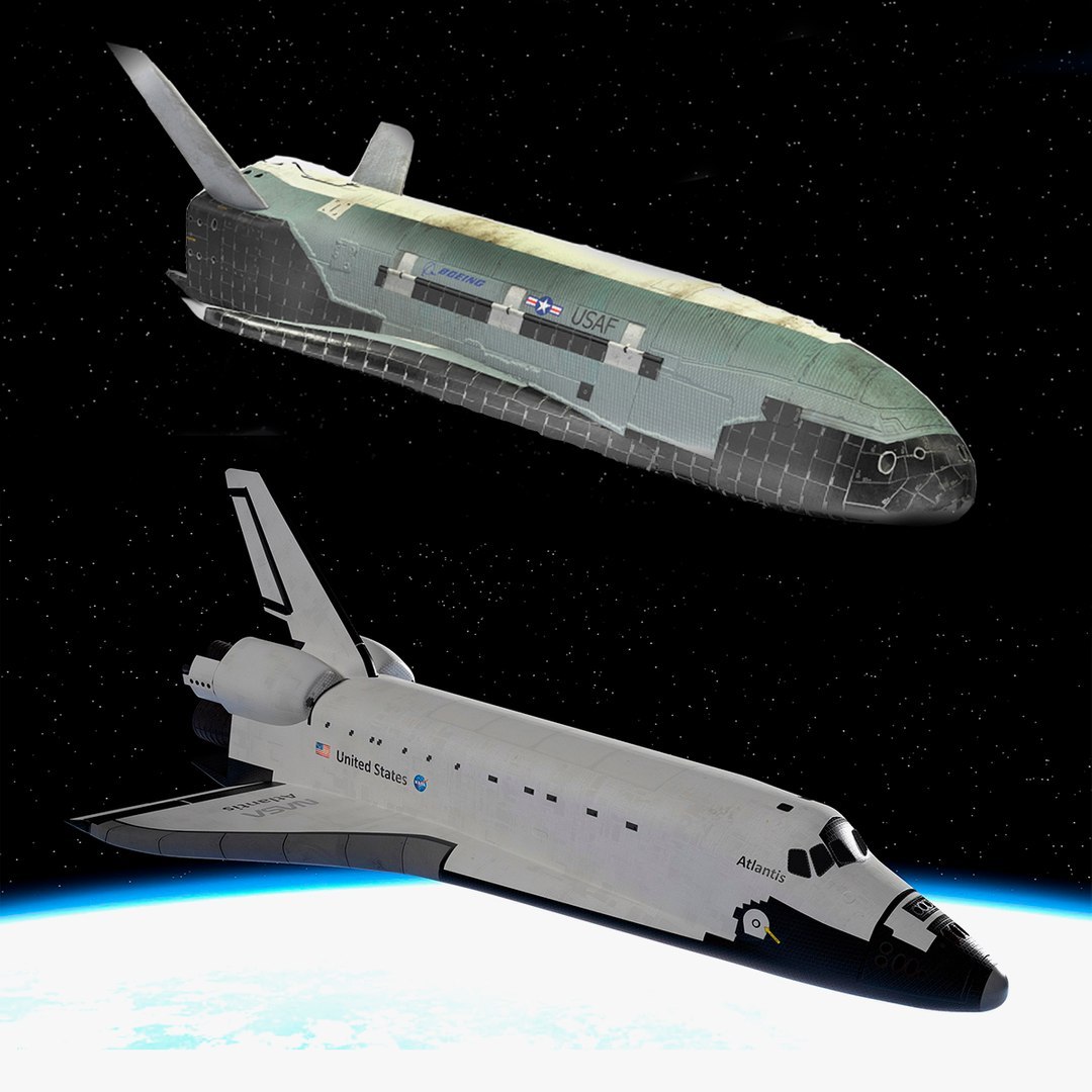 Space Shuttles Rigged For Cinema 4D Collection 3D - TurboSquid 2513999