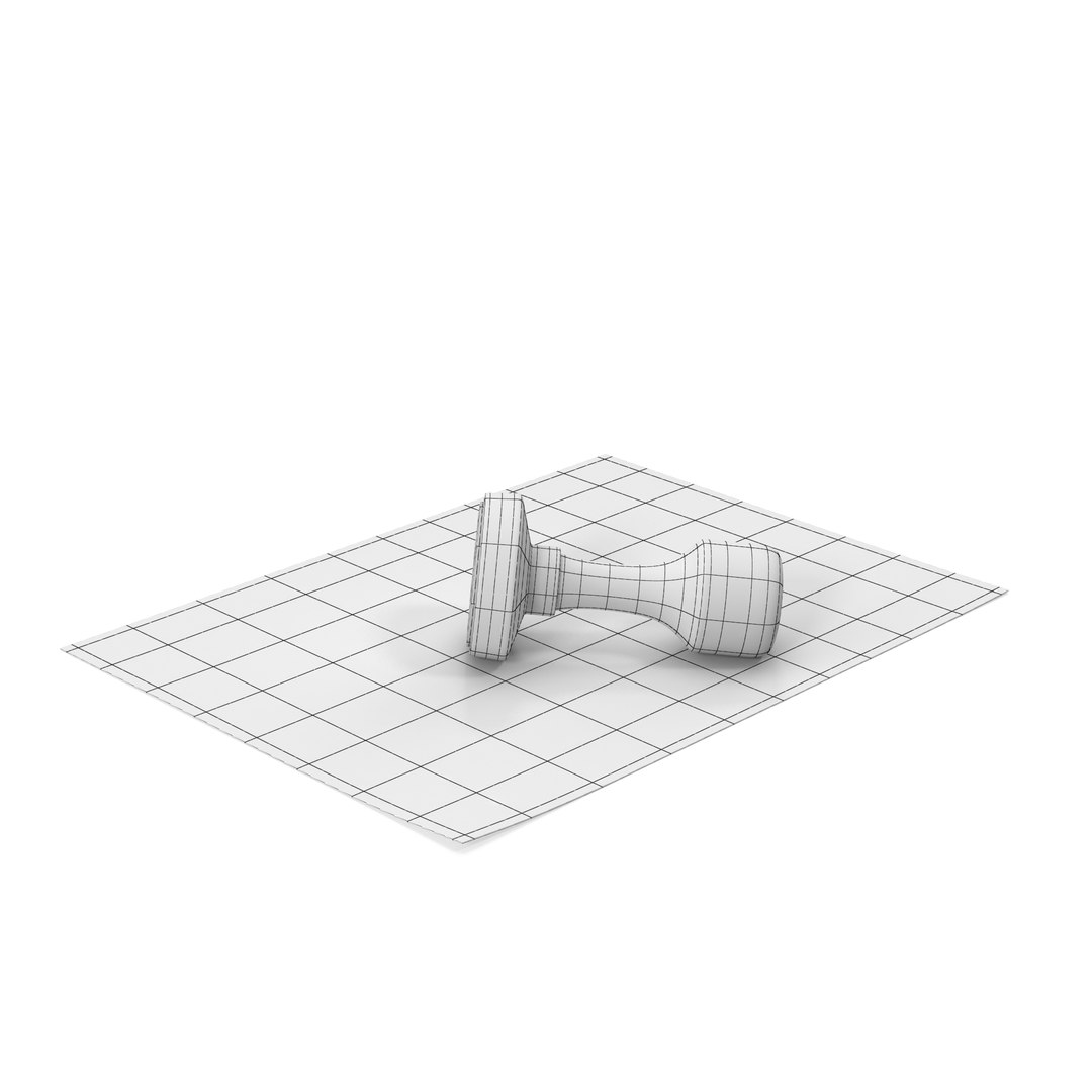 Round Stamp And Paper 3D Model - TurboSquid 2110630