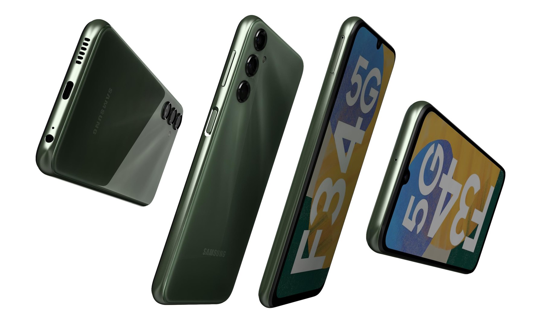 Samsung Galaxy F34 Green 3D - TurboSquid 2110396