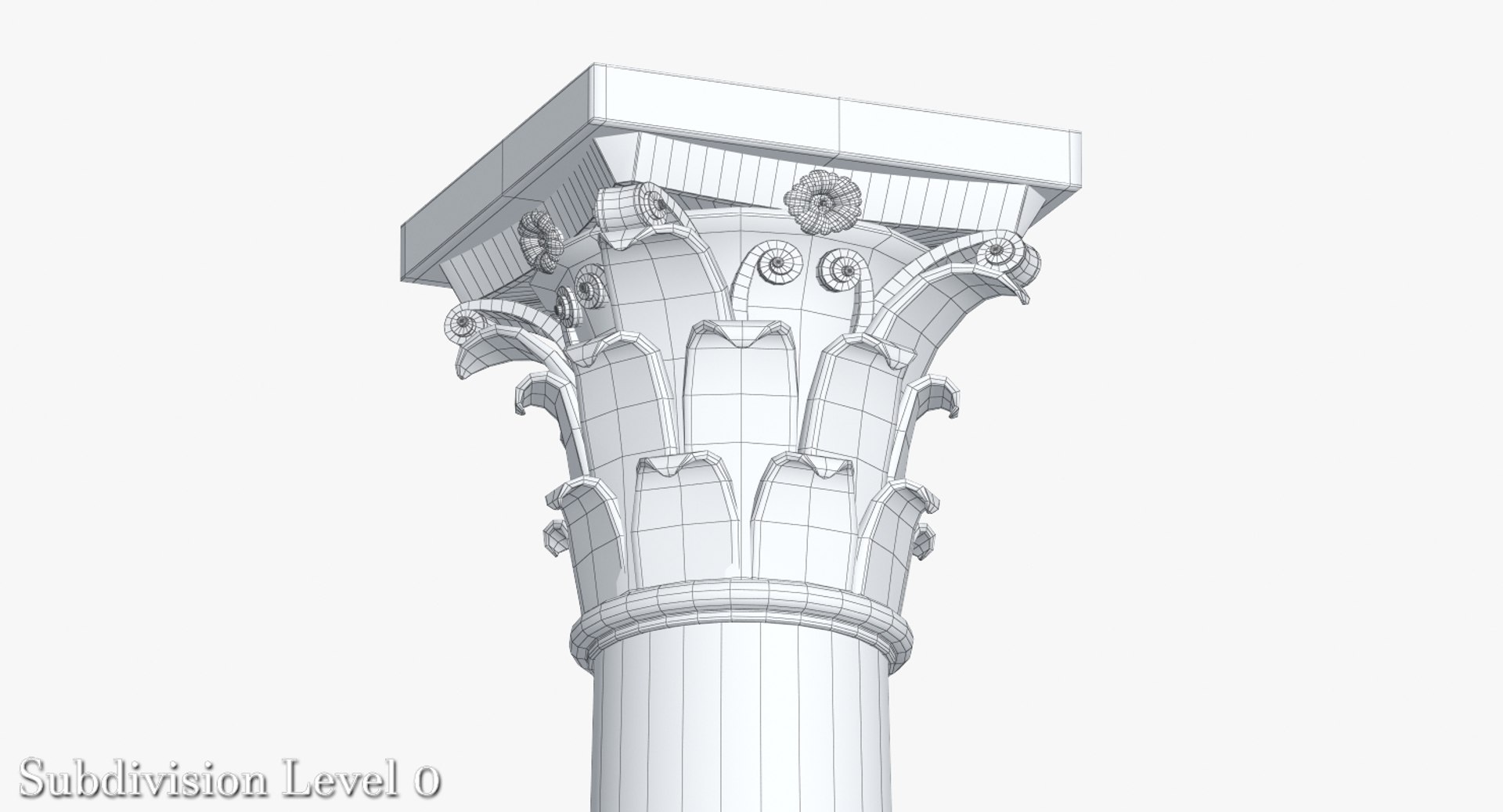3d Column Architecture Model