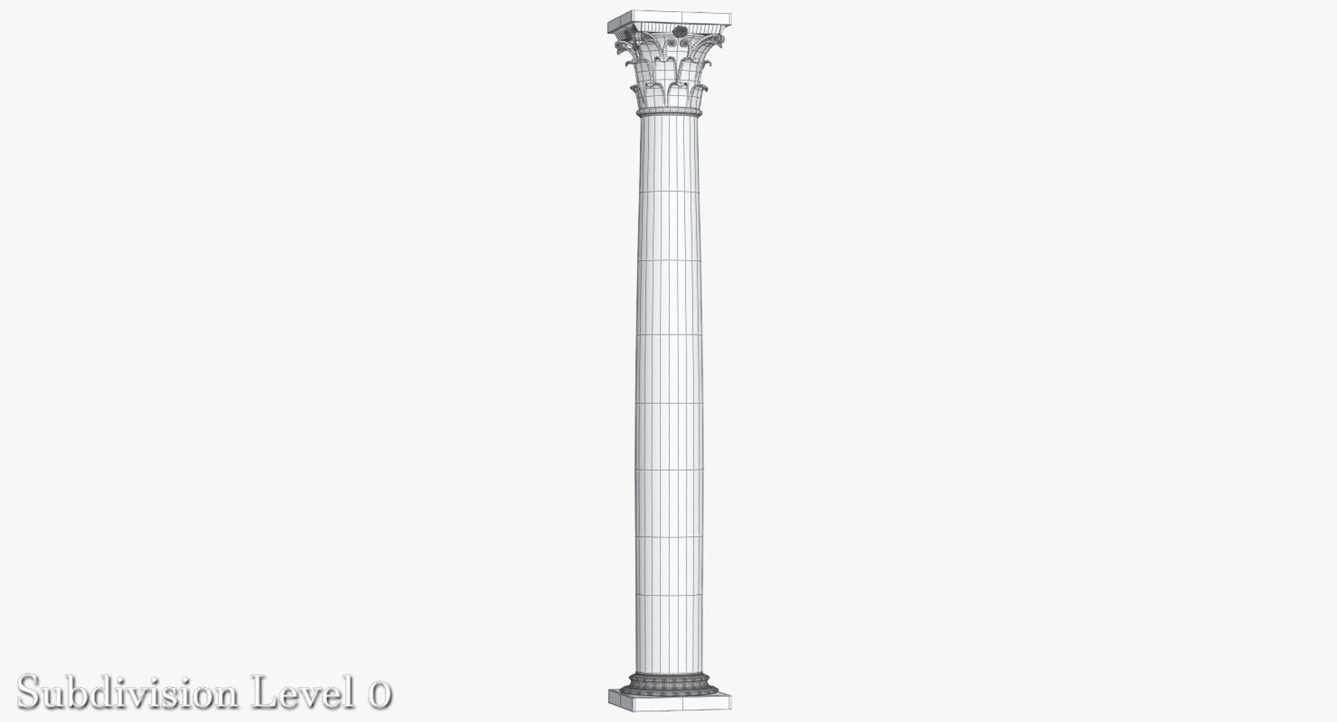 3d Column Architecture Model