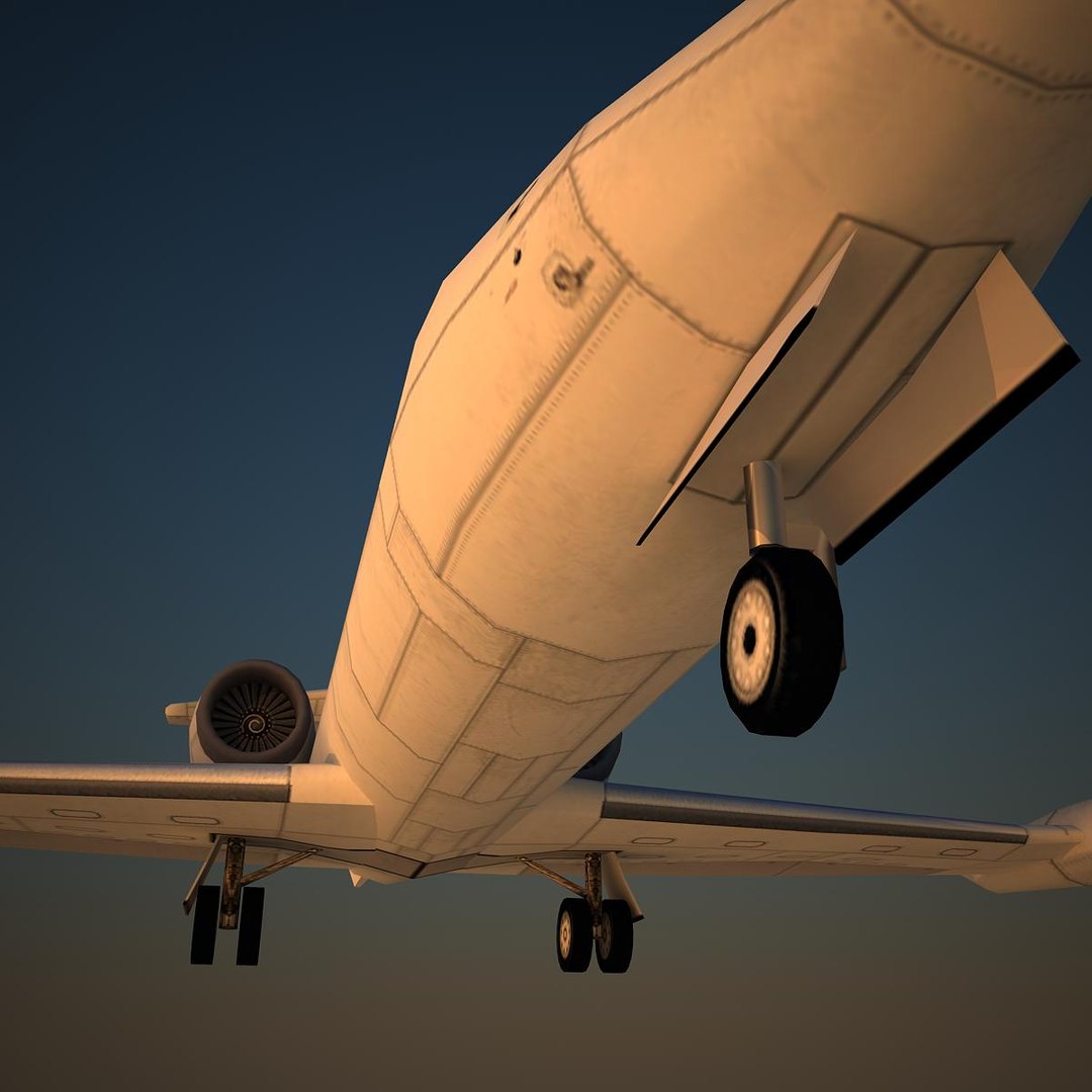 Learjet 35 3d Model